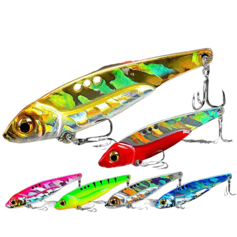 BIQIANWO Fishing Lures VIB Metal Dragon Tooth Lead Wrapped Copper Metal ...