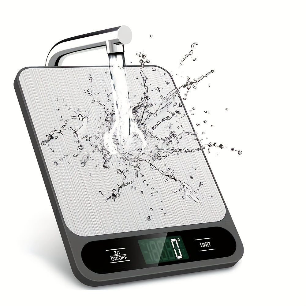 BIQIANWO High Precision Kitchen Digital Scale, 22.05LB/1g Stainless ...