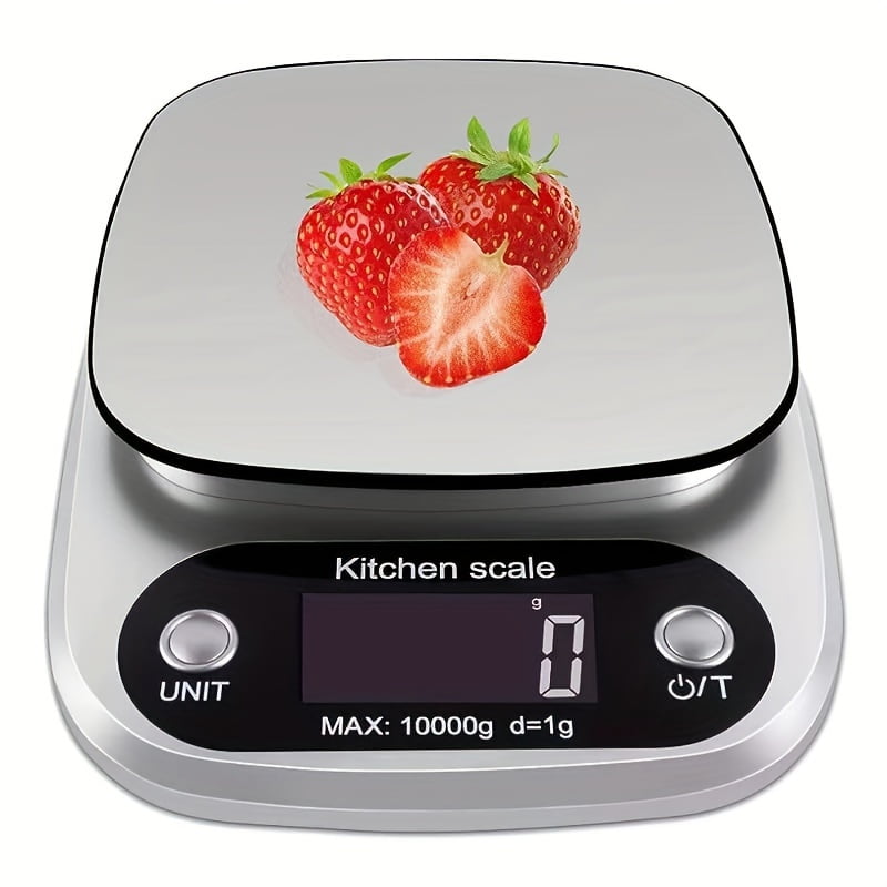 BIQIANWO High Precision Kitchen Digital Scale, 22.05LB/1g Stainless ...