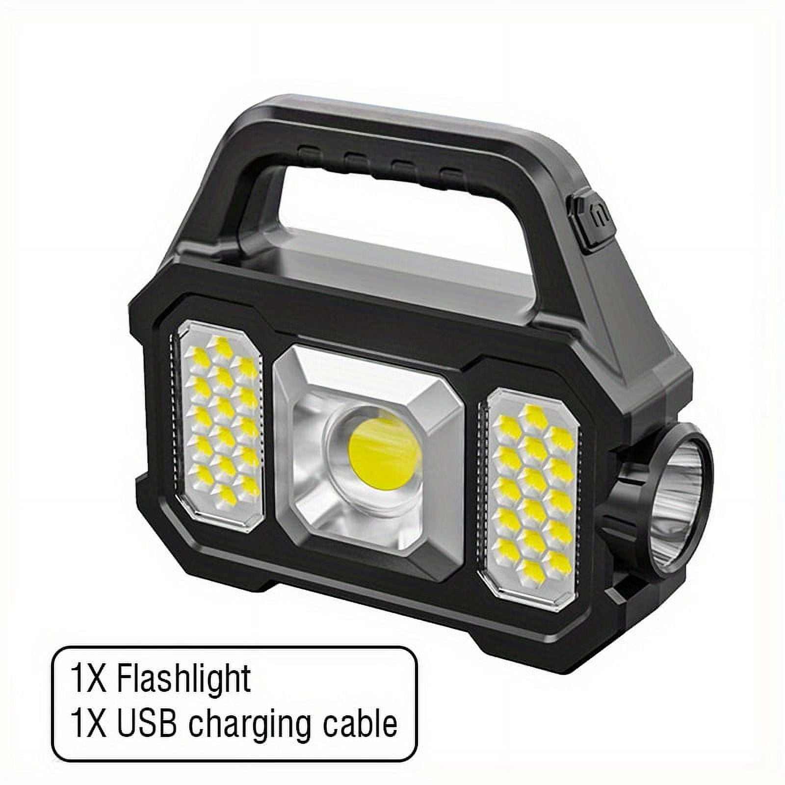 BIQIANWO Solar Portable Lamp with Rechargeable Battery, Handheld ...