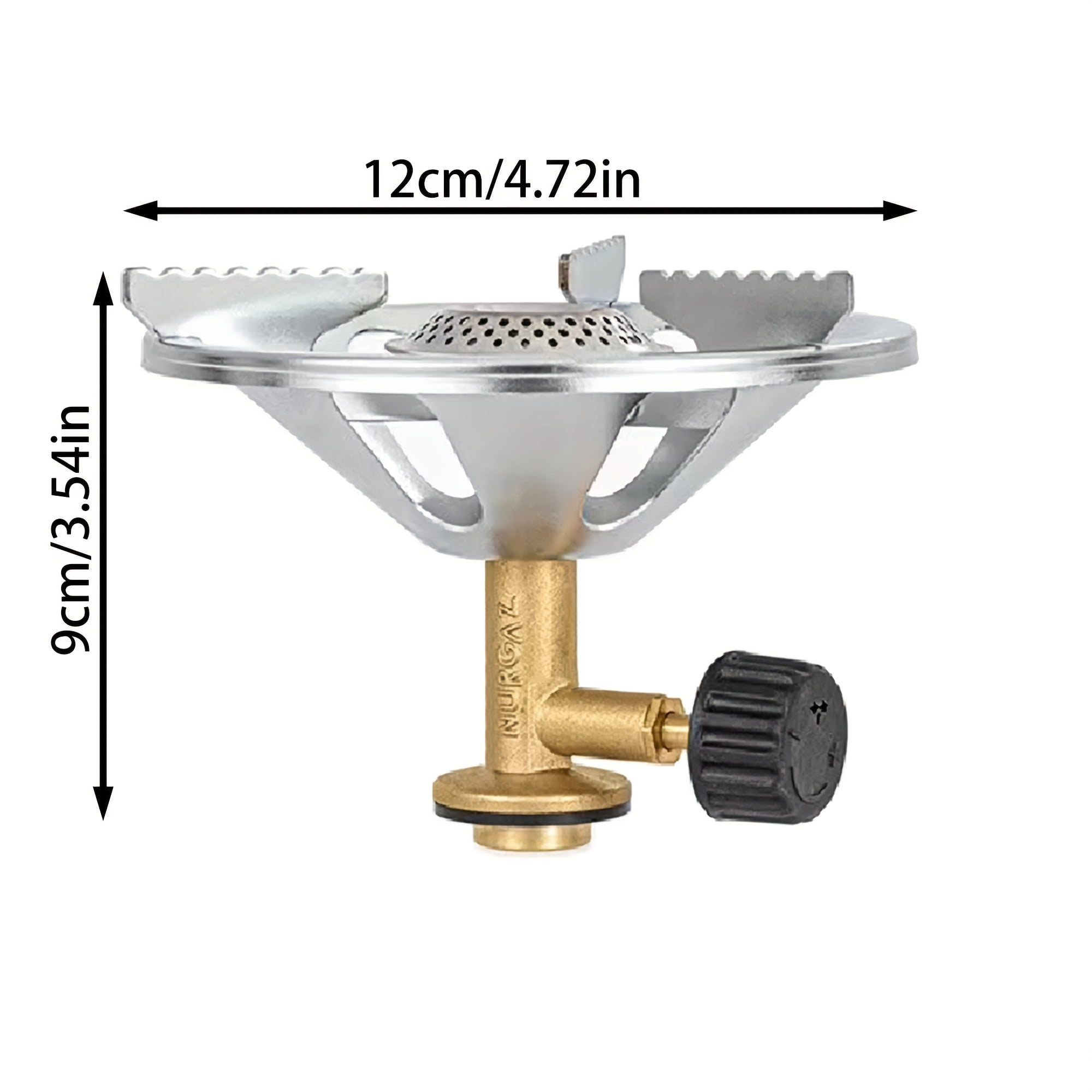 BIQIANWO Windproof Camping Stove -Duty Isobutane Gas Burner for ...