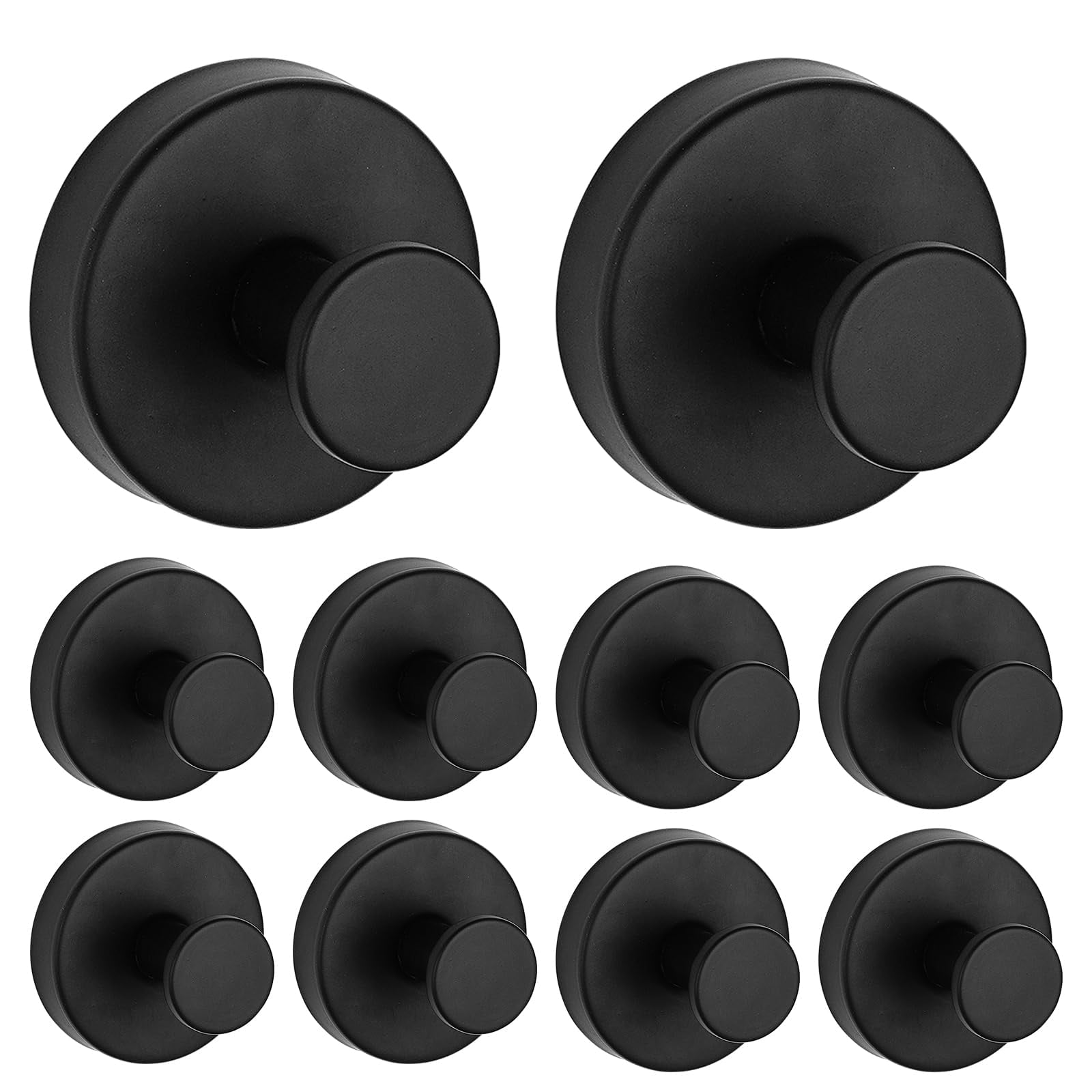 BIRDDIE 10 Pack Suction Cup Hooks for Shower, Suction Cup Towel Hooks ...