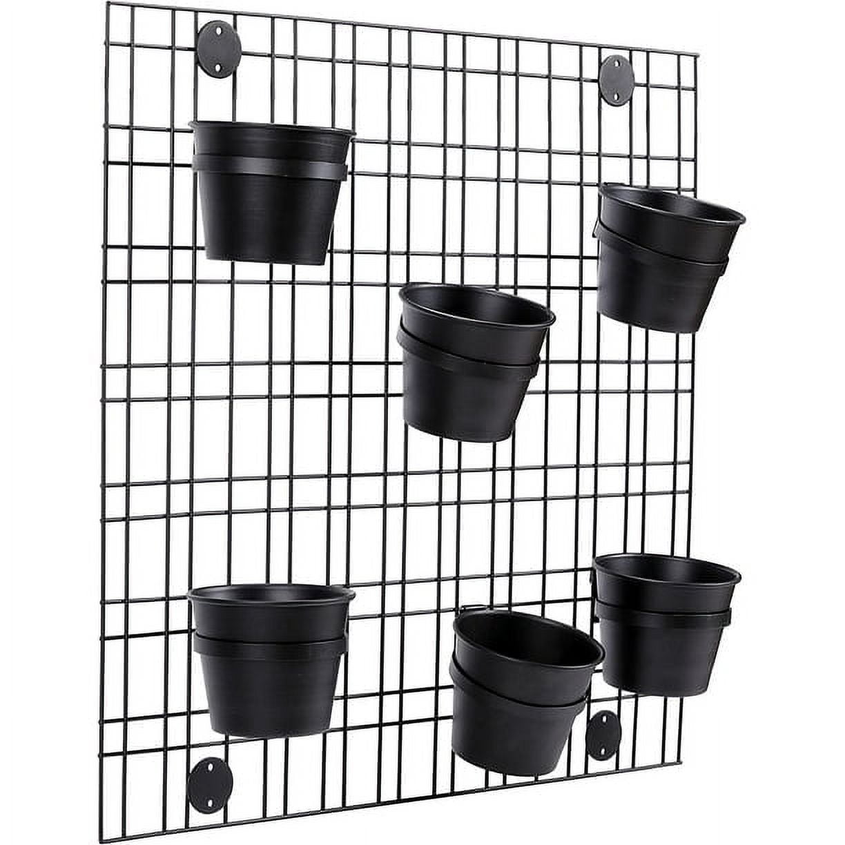 BIRDROCK HOME 6 Pot Garden Wall Grid - Walmart.com