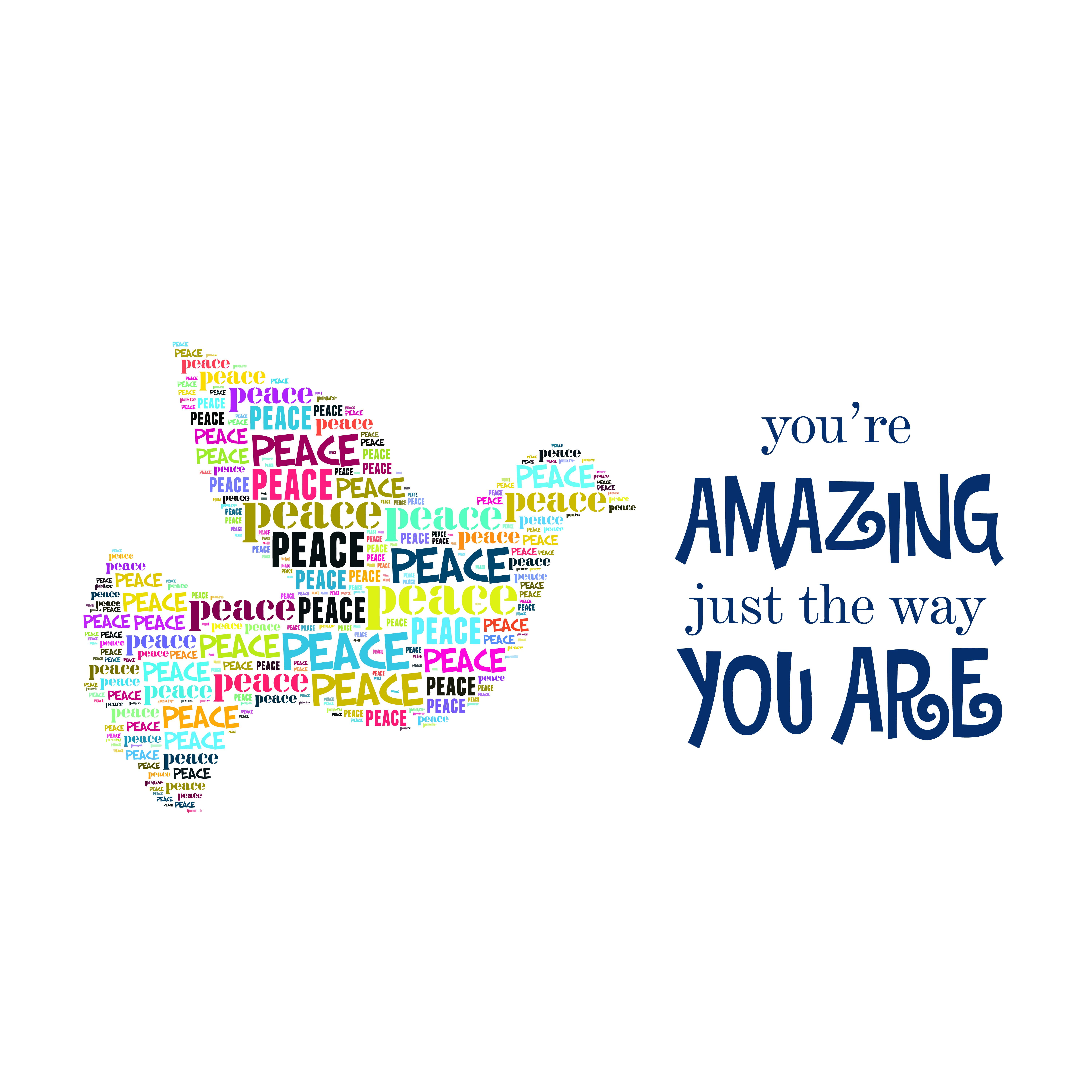 BIRDS - Inspirational Quotes Lettering Art Décor Sticker - You Are ...