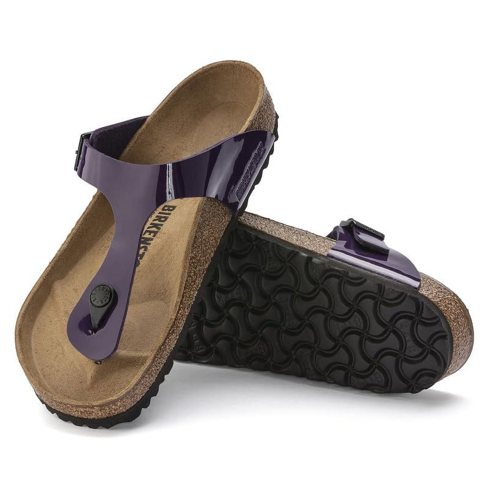 BIRKENSTOCK Gizeh Patent Thong Sandals - Classic Style with Modern ...