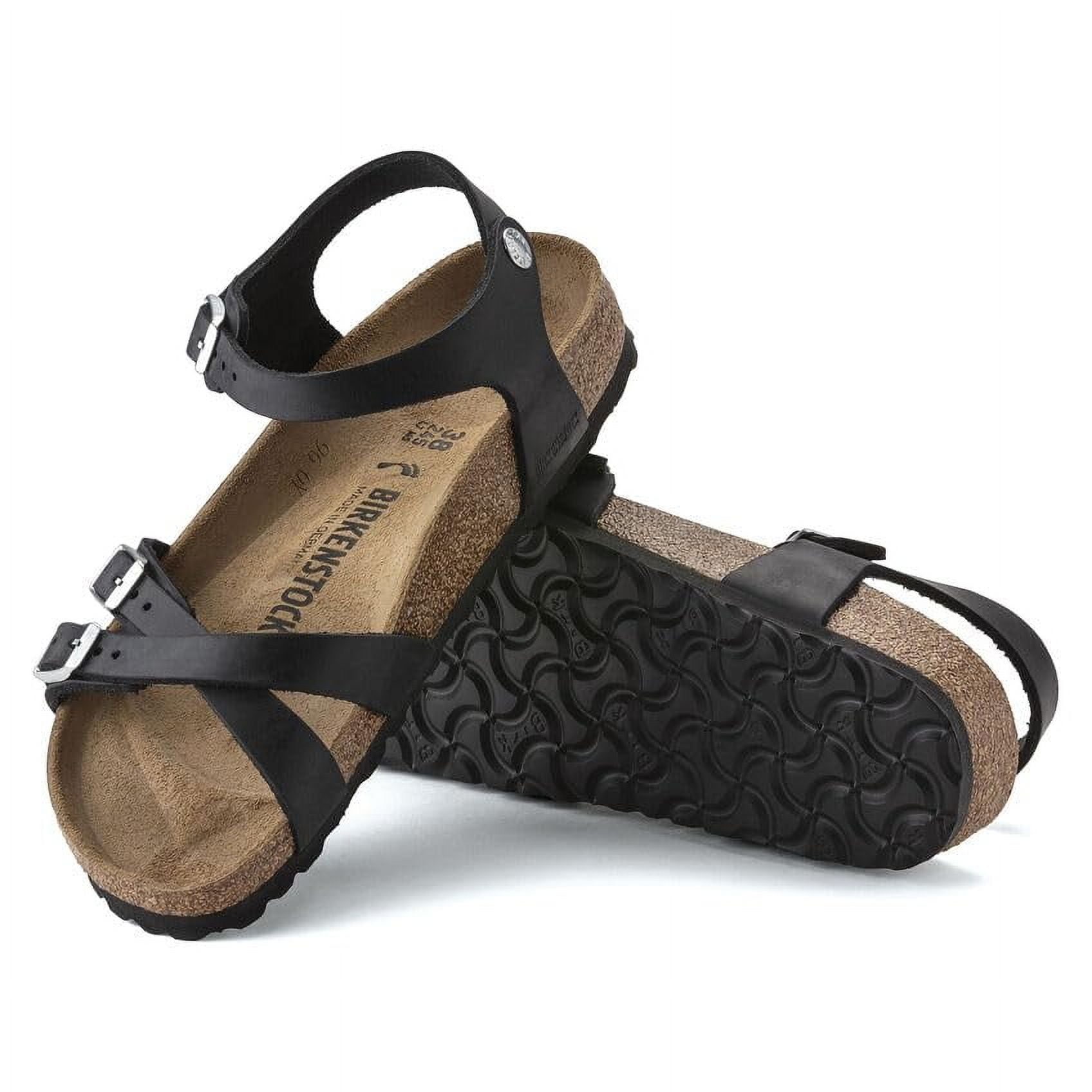 Birkenstock Kumba Sandals, Oiled Nubuck Leather, Adjustable Straps ...