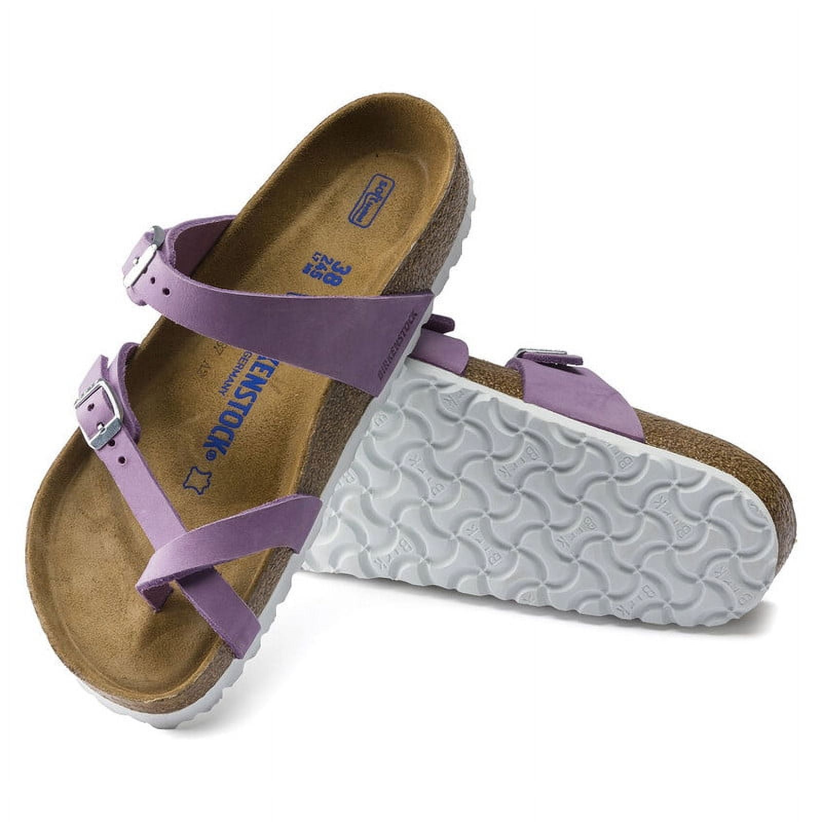 BIRKENSTOCK Mayari Nubuck Leather Sandals - Elegance and Comfort ...