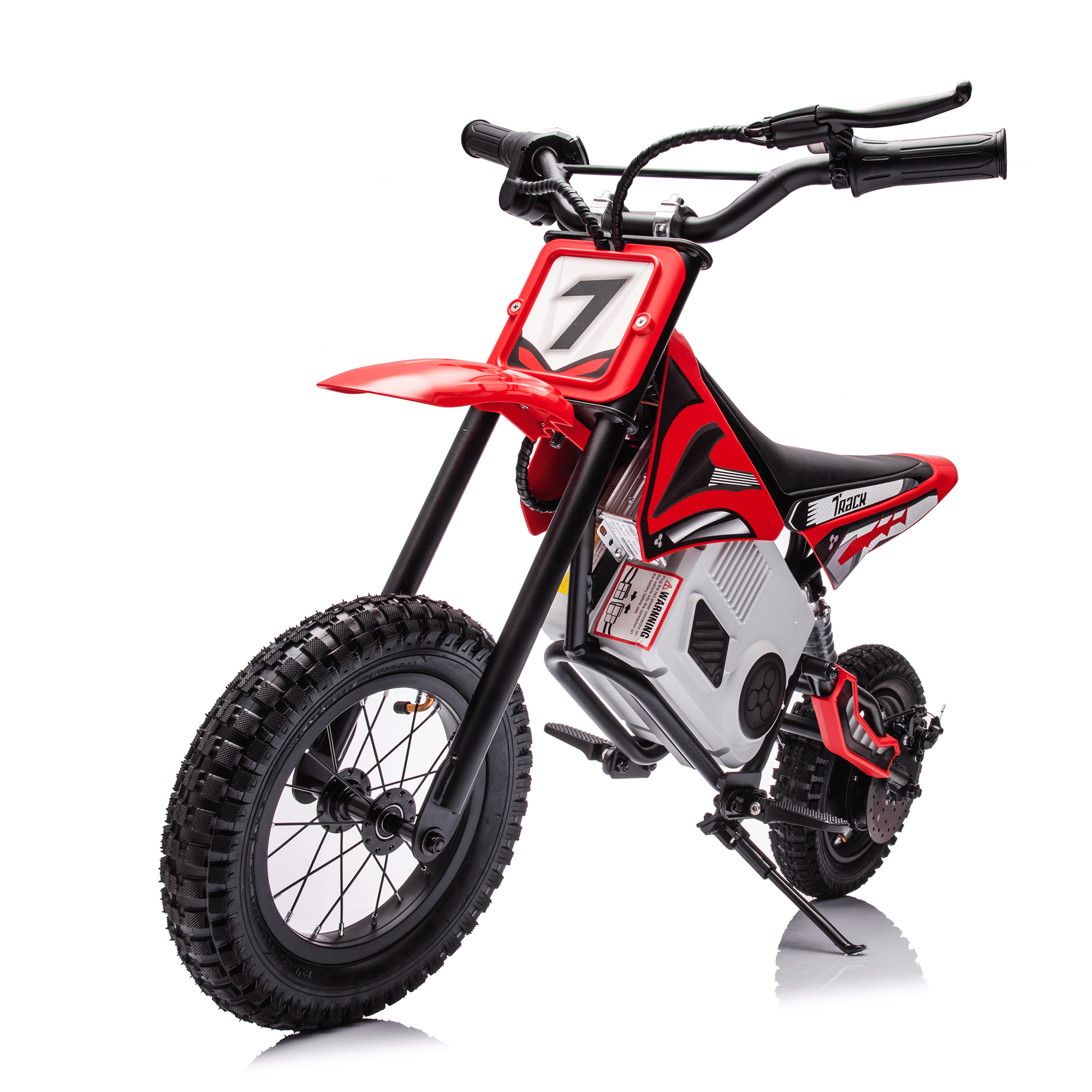 BISHE 36V Kids Ride on Dirt Bike, 15.5MPH Speed Electric Battery ...
