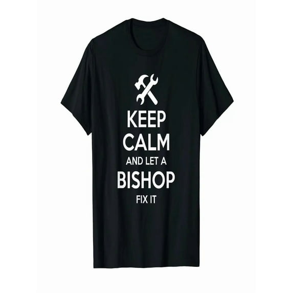 BISHOP Fun Family Tree Reunion Gift - Men's Cotton T-Shirt with Unique ...