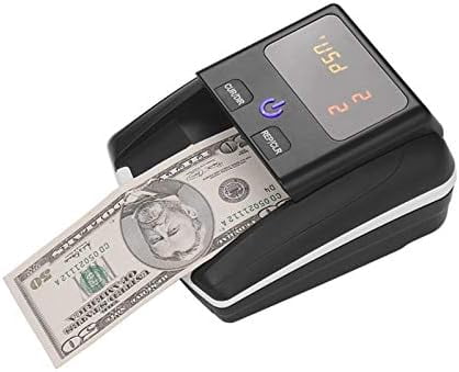 BISOFICE Mini UV Counterfeit Bill Detector Euro/USD/GBP Money Counter Automatic Money Detection ...