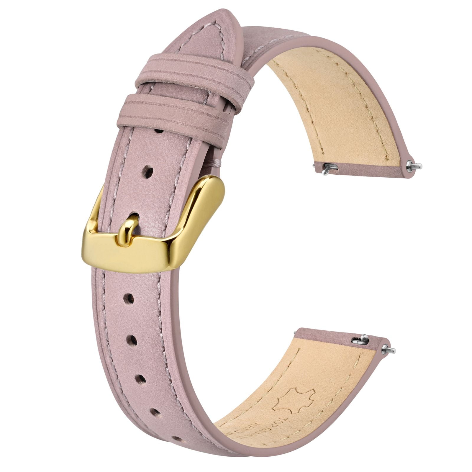 BISONSTRAP Elegant Leather Watch Straps, Quick Release, Watch Bands for ...