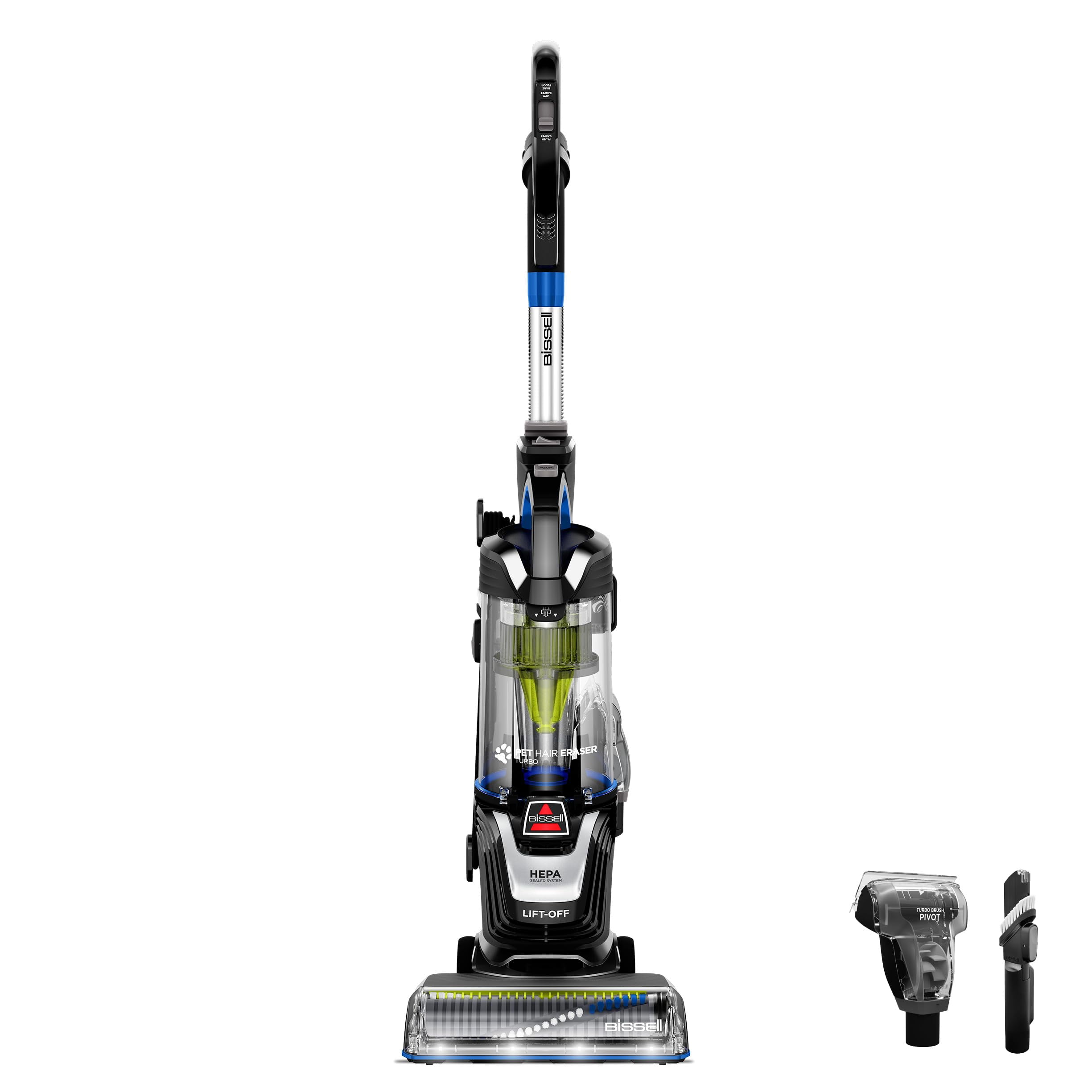 BISSELL Pet Hair Eraser® Turbo Lift-Off® Upright Vacuum 3774F - Walmart.com