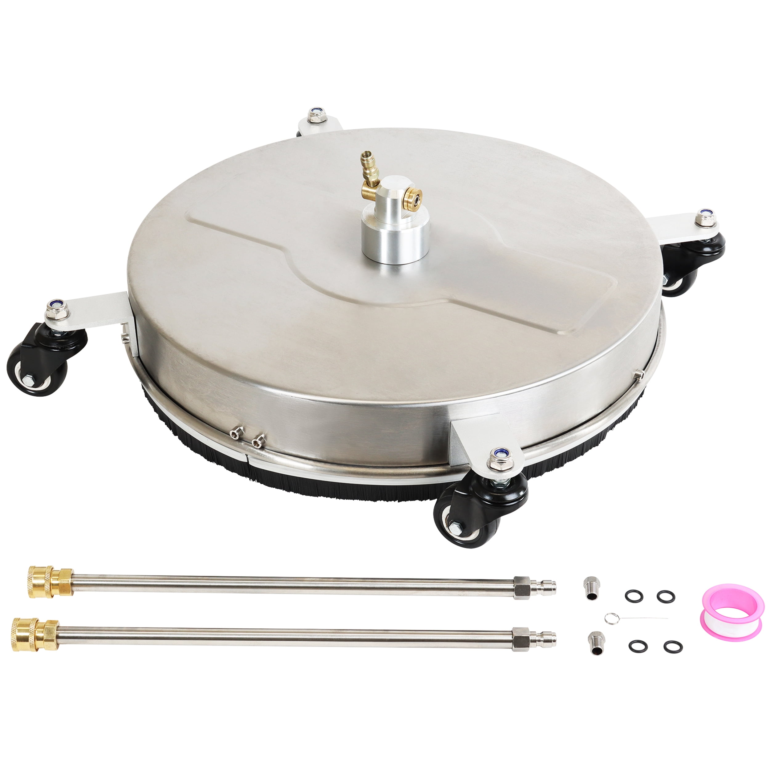 BISupply 18in Power Rotating Pressure Washer Surface Cleaner with ...