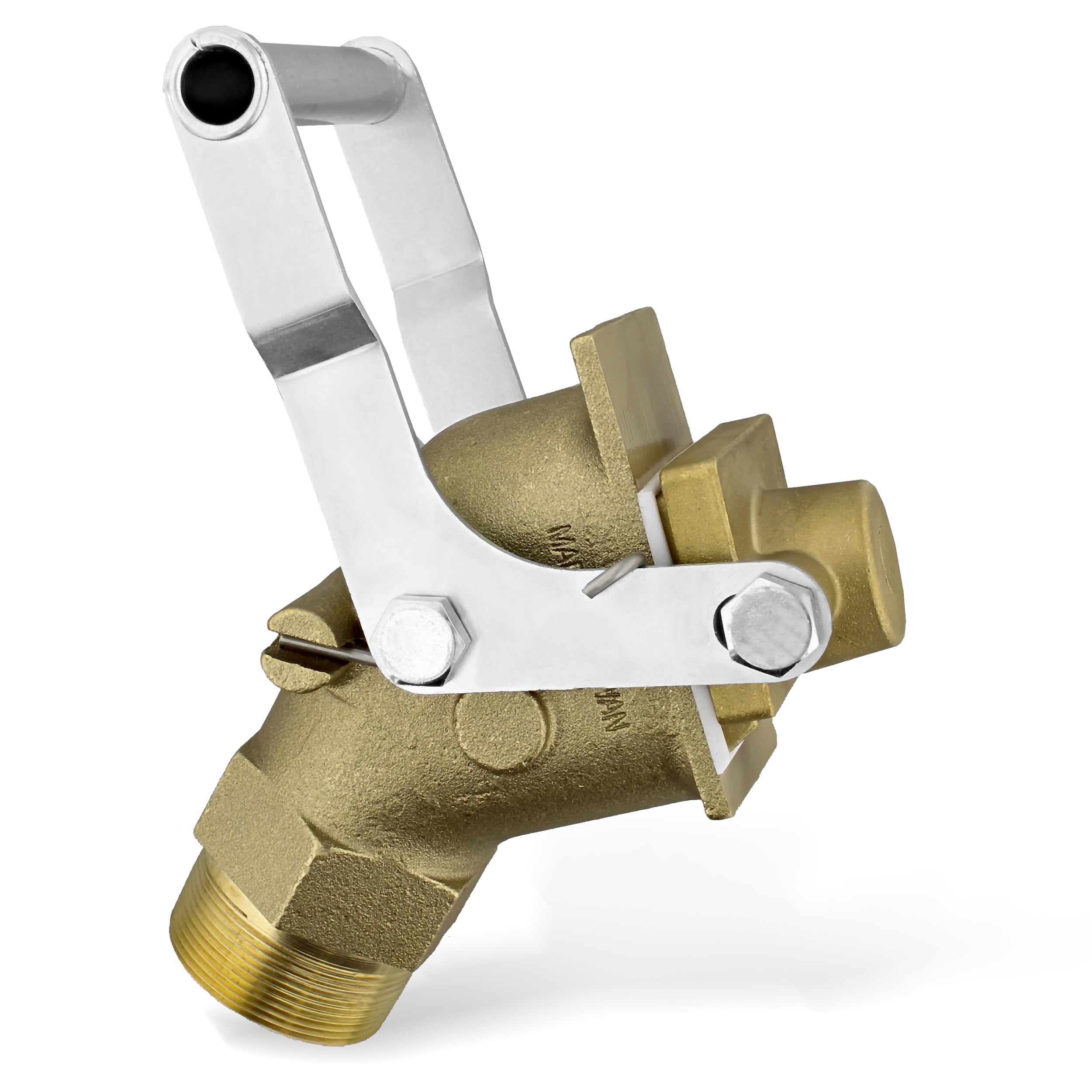 Bob's Industrial Supply 2 Inch Brass Drum Valve, Gate Valve for Viscous ...