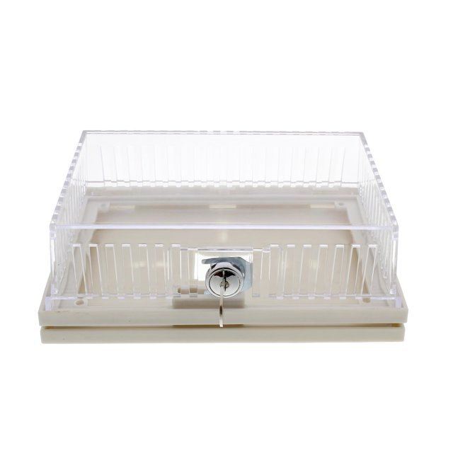BISupply Universal AC Thermostat Lock Box Cover with Key - Large, Wall ...