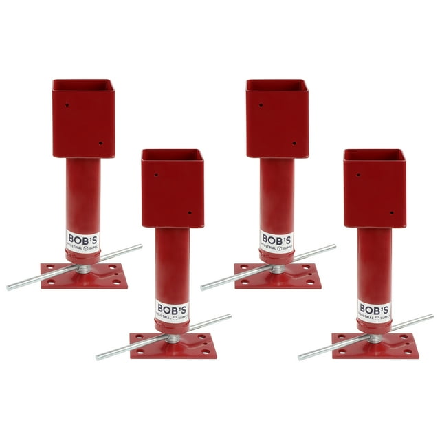 BISupply Adjustable Screw House Jacks for 4x4 Beams, Temporary Home ...