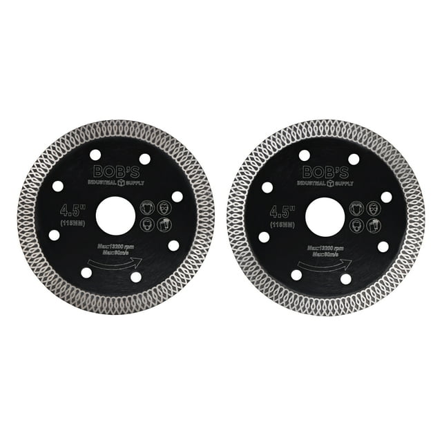 BISupply Diamond Angle Grinder Blade - 4.5in Masonry Blade Circular Saw ...