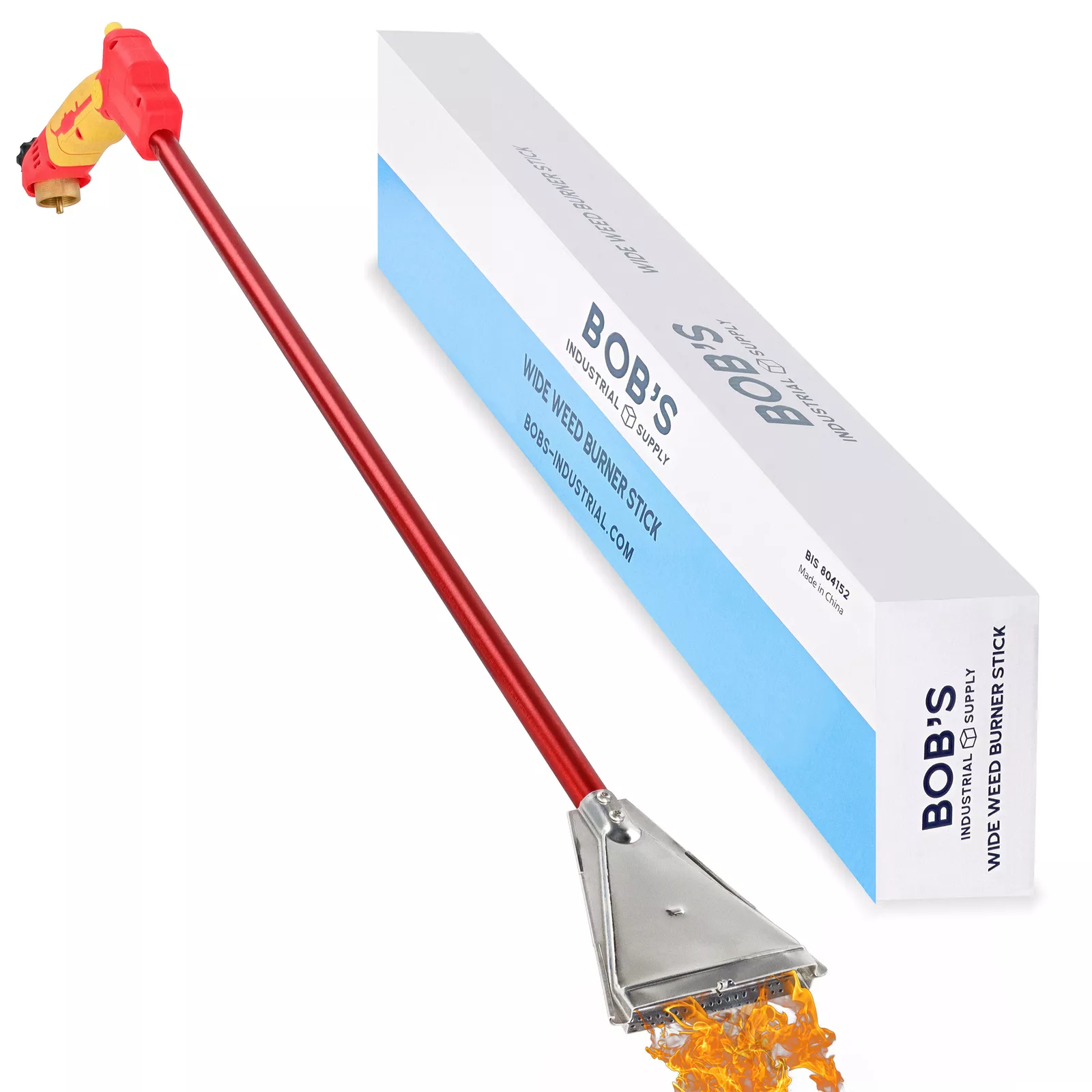 BISupply Handheld Propane Torch Weed Burner Stick - 31.6in Landscaping ...