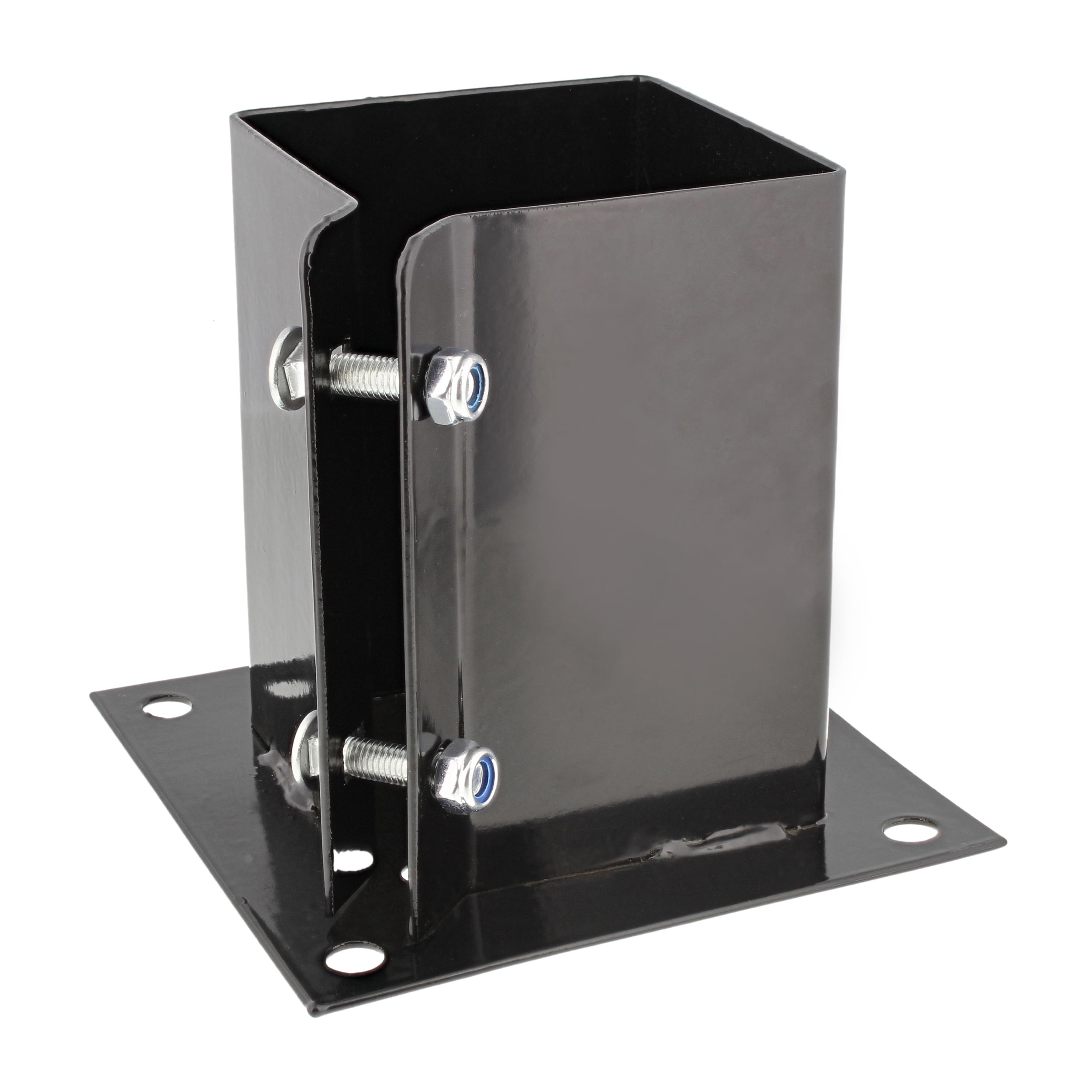 BISupply No Dig 4x4 Post Anchor 1pk Bolt Down Post Base Wood Post ...