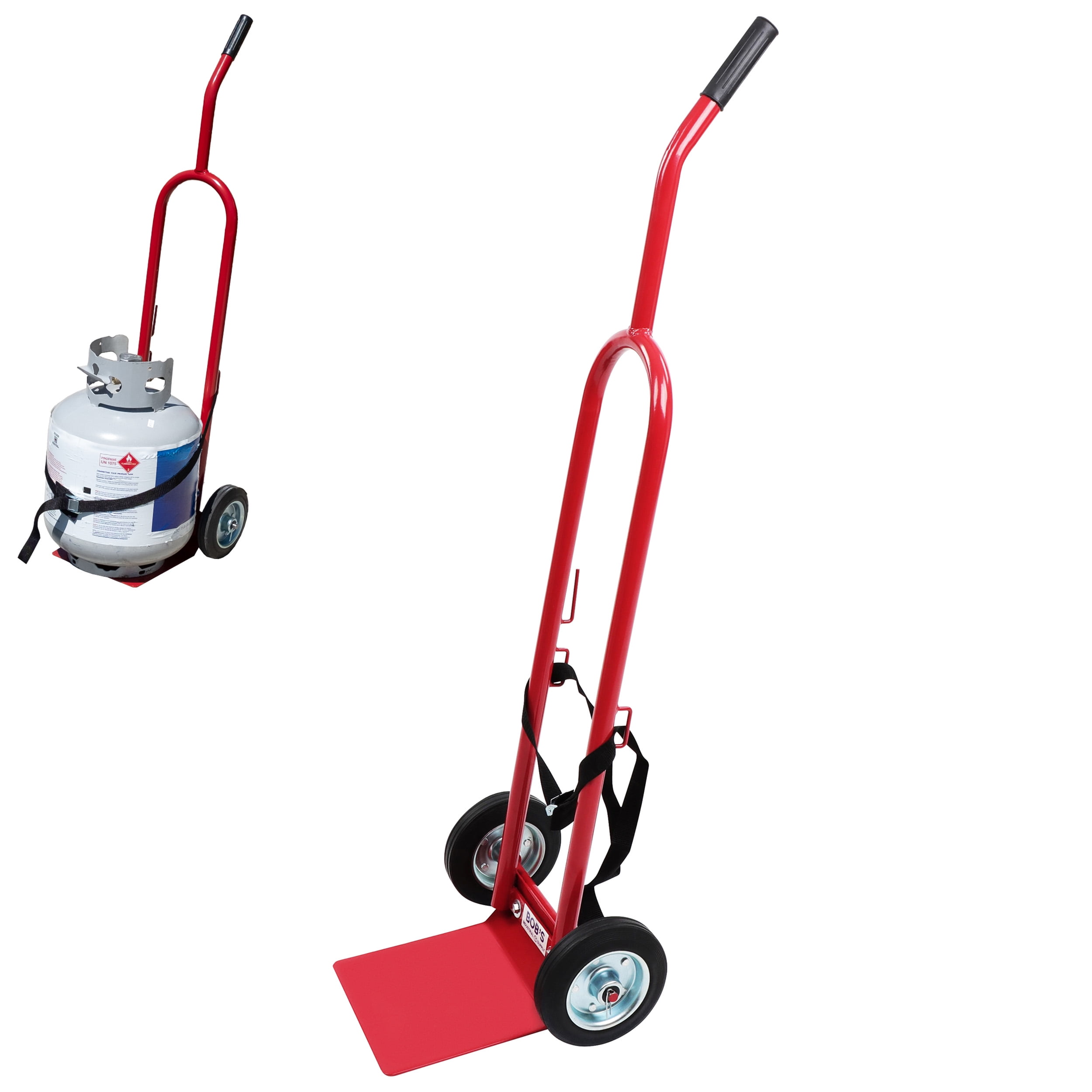 BISupply Propane Cylinder Dolly - 40lb Propane Tank Cart Hand Truck ...