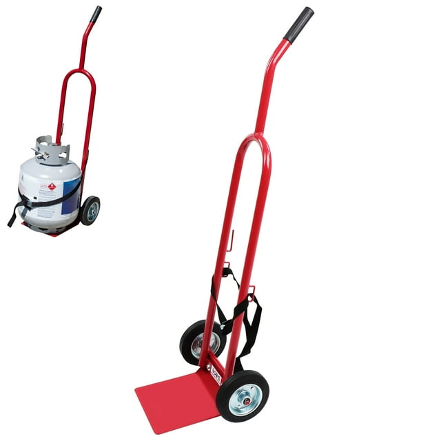 BISupply Propane Cylinder Dolly - 40lb Propane Tank Cart Hand Truck ...
