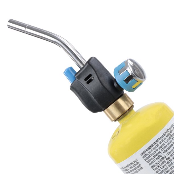 BISupply Propane Torch with Push Button Igniter - Adjustable Blow Torch ...