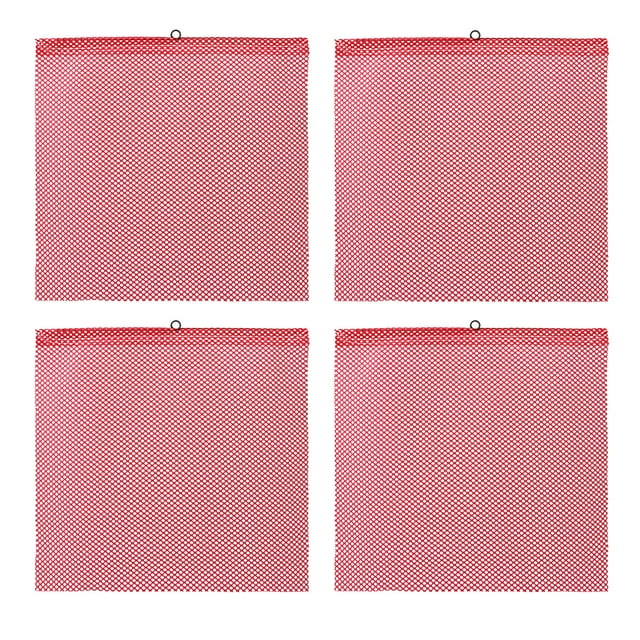 BISupply Towing Safety Flag - 18x18in Trailer Safety Flags, 4Pk Red ...