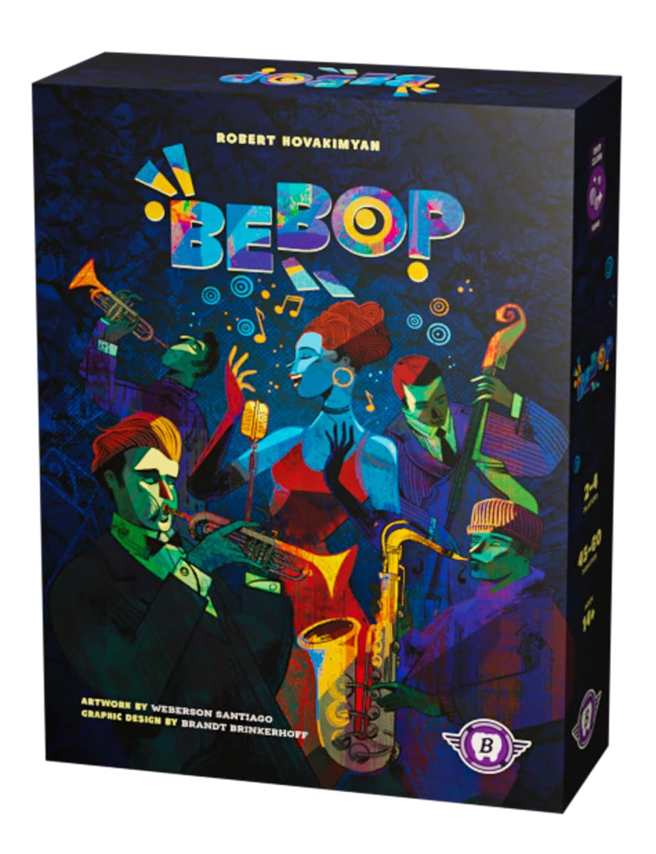 BITEWING Bebop Board Game MMF7 - A Jazzy Dice & Placement - Knizia Game ...