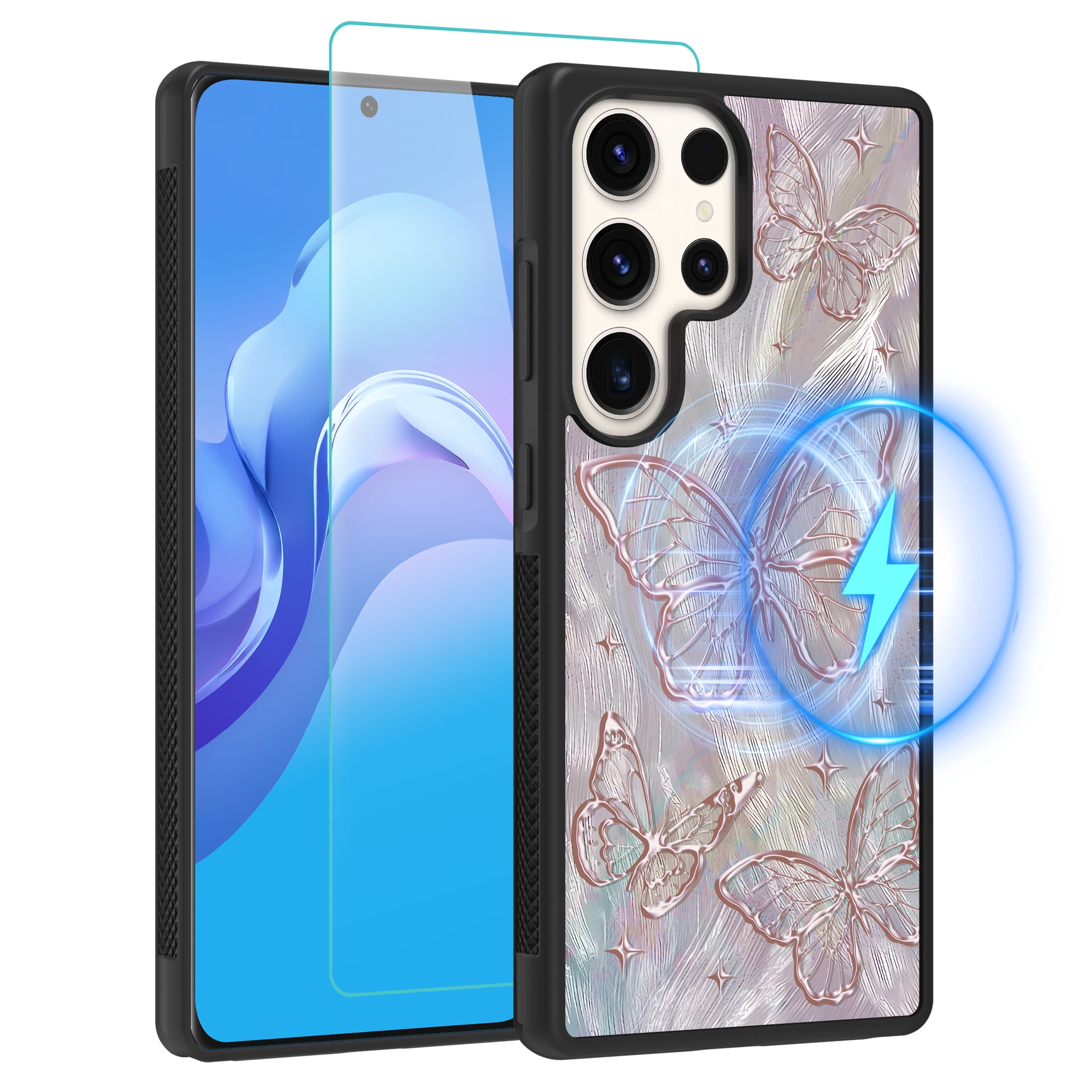 BITOBE Magnetic Case for Samsung Galaxy S25 Ultra, MagSafe Art ...