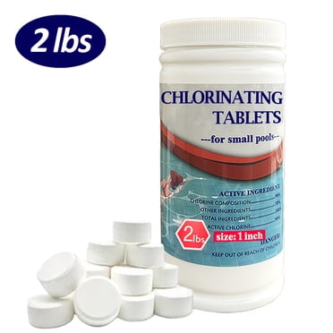 Clorox Xtra Blue 40lb 80 Tab 3 Inch Chlorinating Tablets with Extra ...