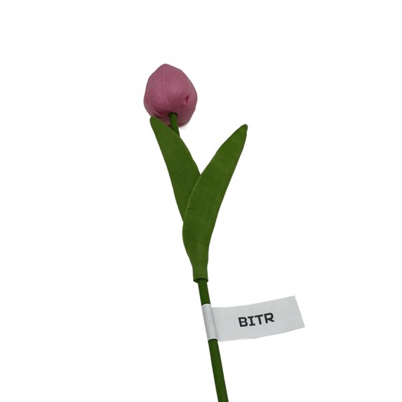 BITR Artificial Flowers, Artificial Flowers, Real Looking Pink Foam ...