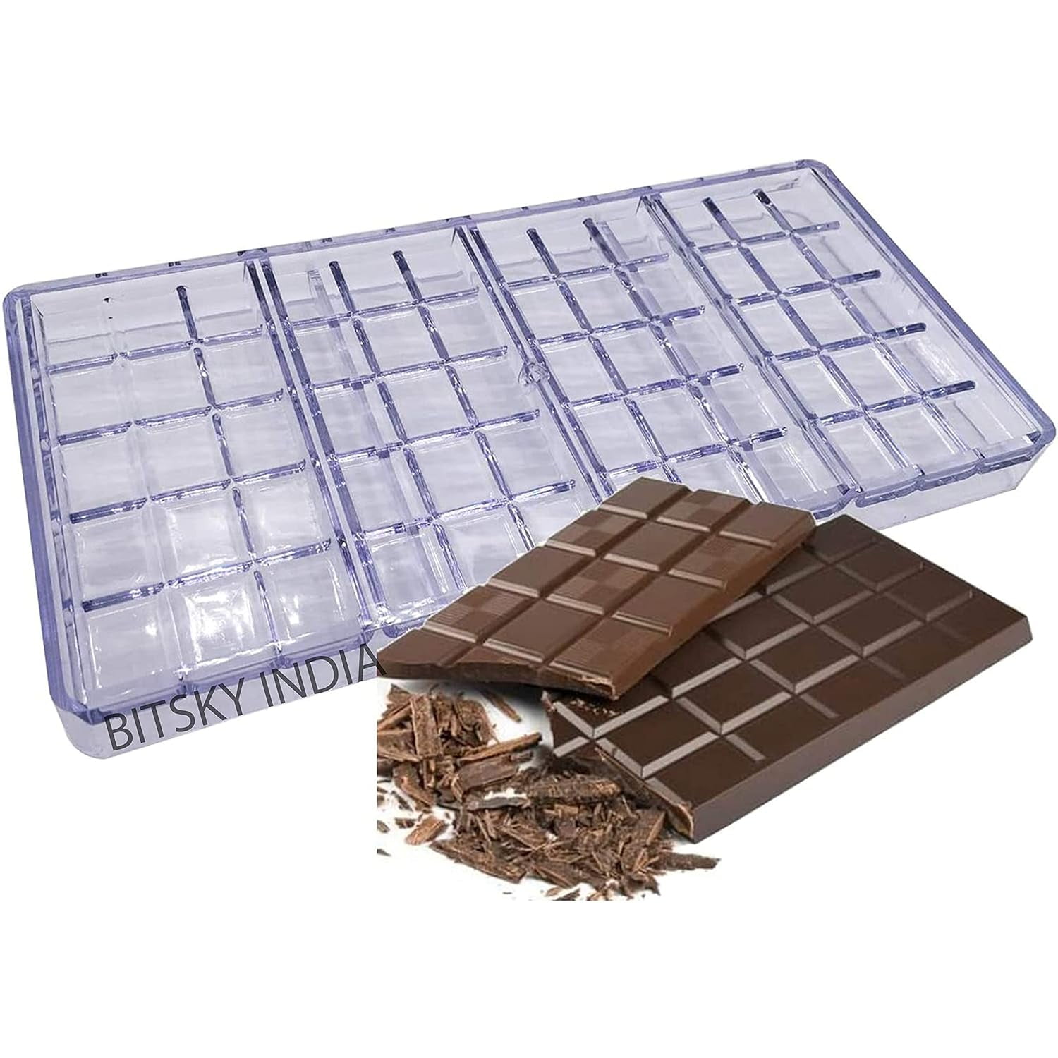 BITSKY INDIA Candy Making Mold Clear Polycarbonate Chocolate Mold Jelly ...