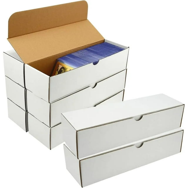 BIU-BOOM Storage Boxes for Sports Cards, Corrugated Cardboard ...