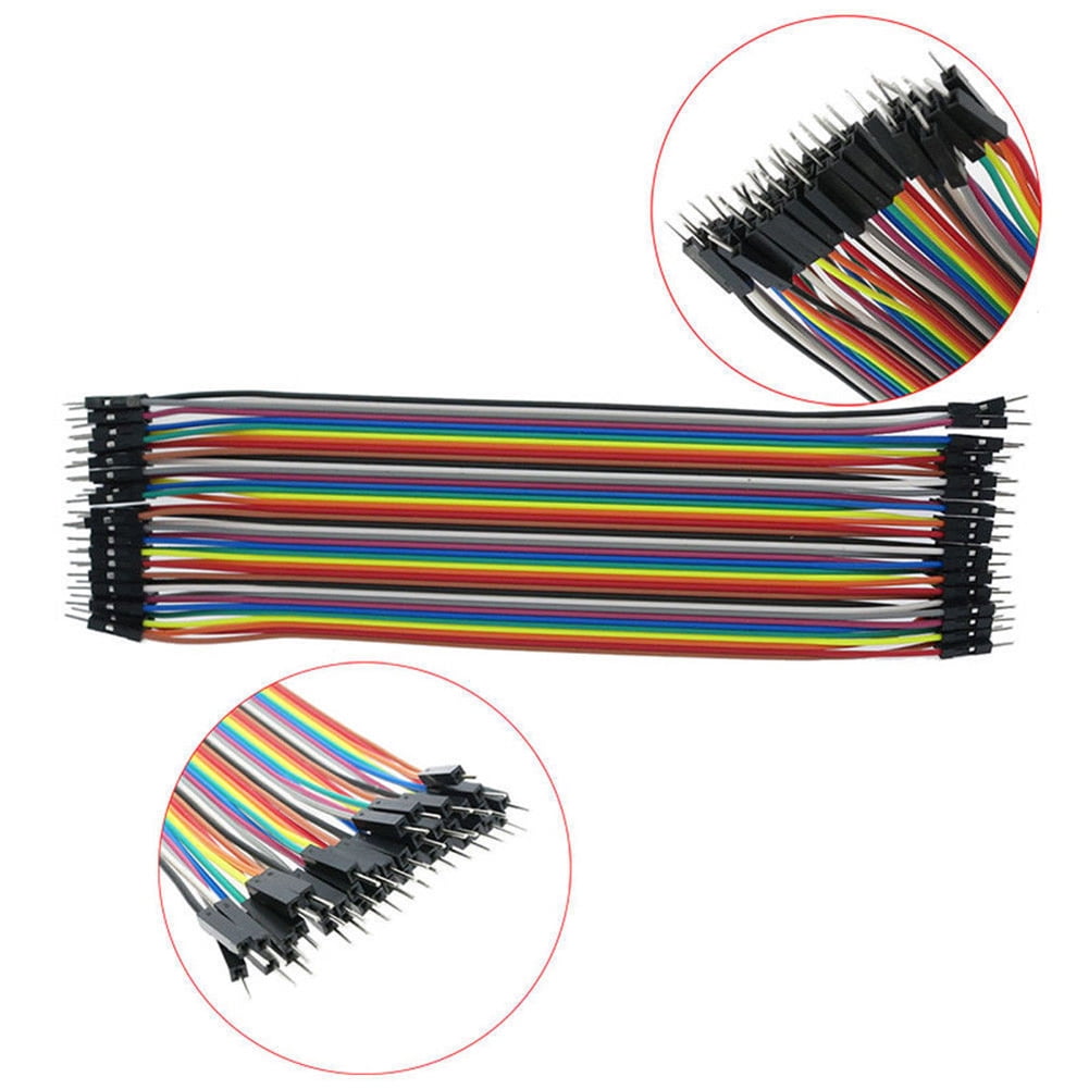 BIWEIBO 10/20/30cm 40 Pin M-M F-F M-F Dupont Jumper Wire Cable for ...