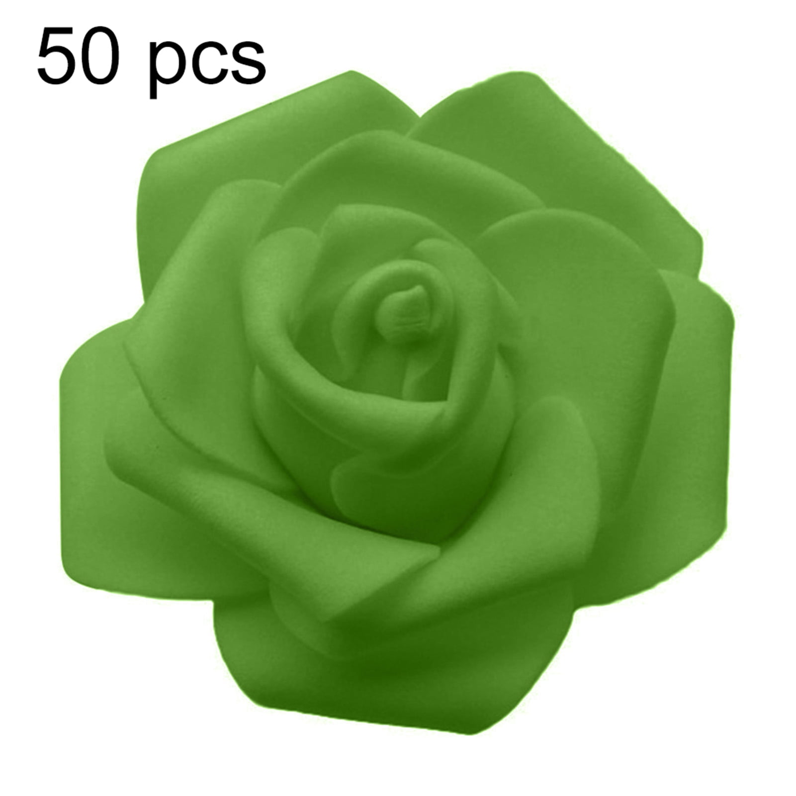 BIWEIBO Artificial PE Foam Roses, DIY Wedding or Home Decor in 25/50 ...