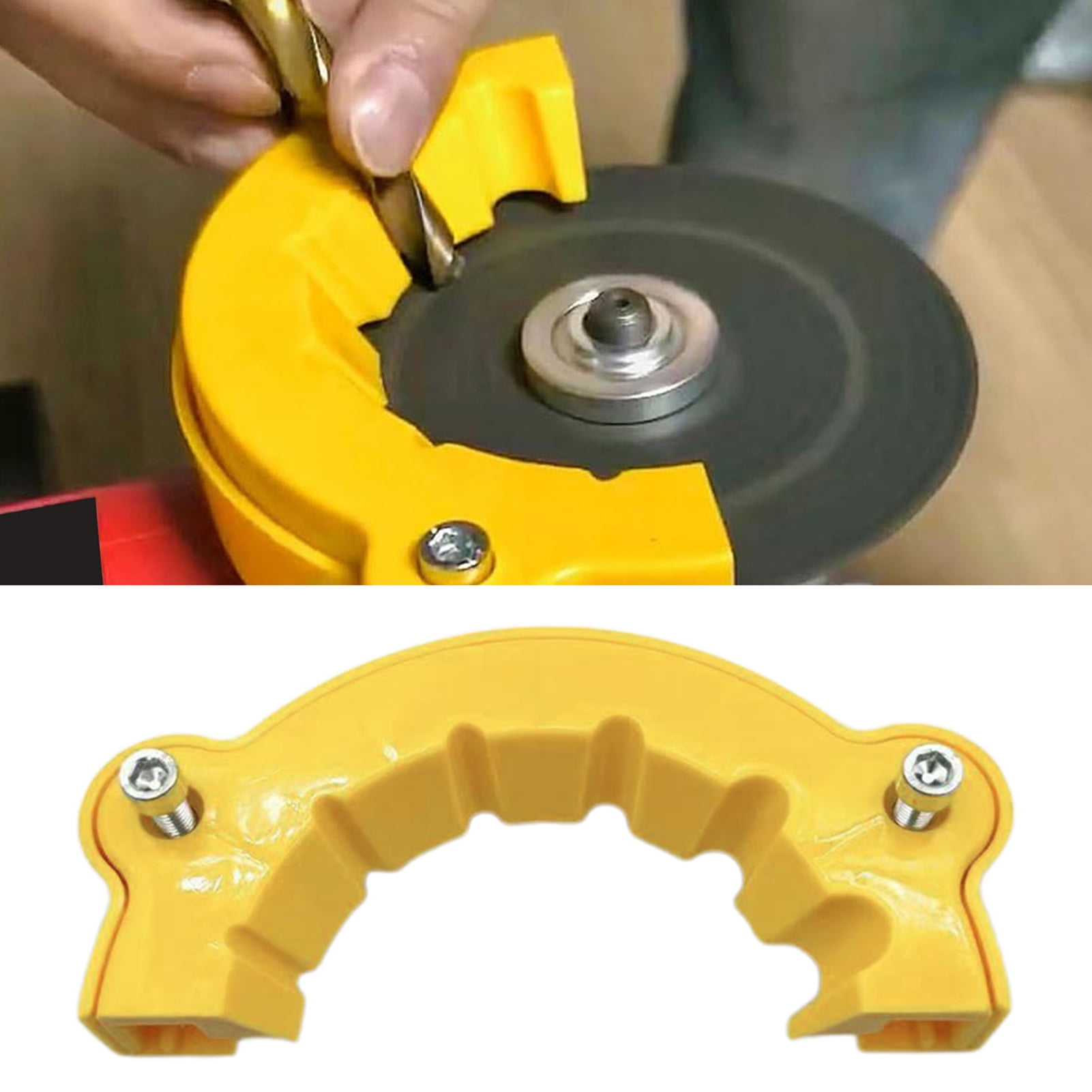 BIWEIBO Drill Bit Sharpener, Adjustable Grinding Angle, Portable Drill ...