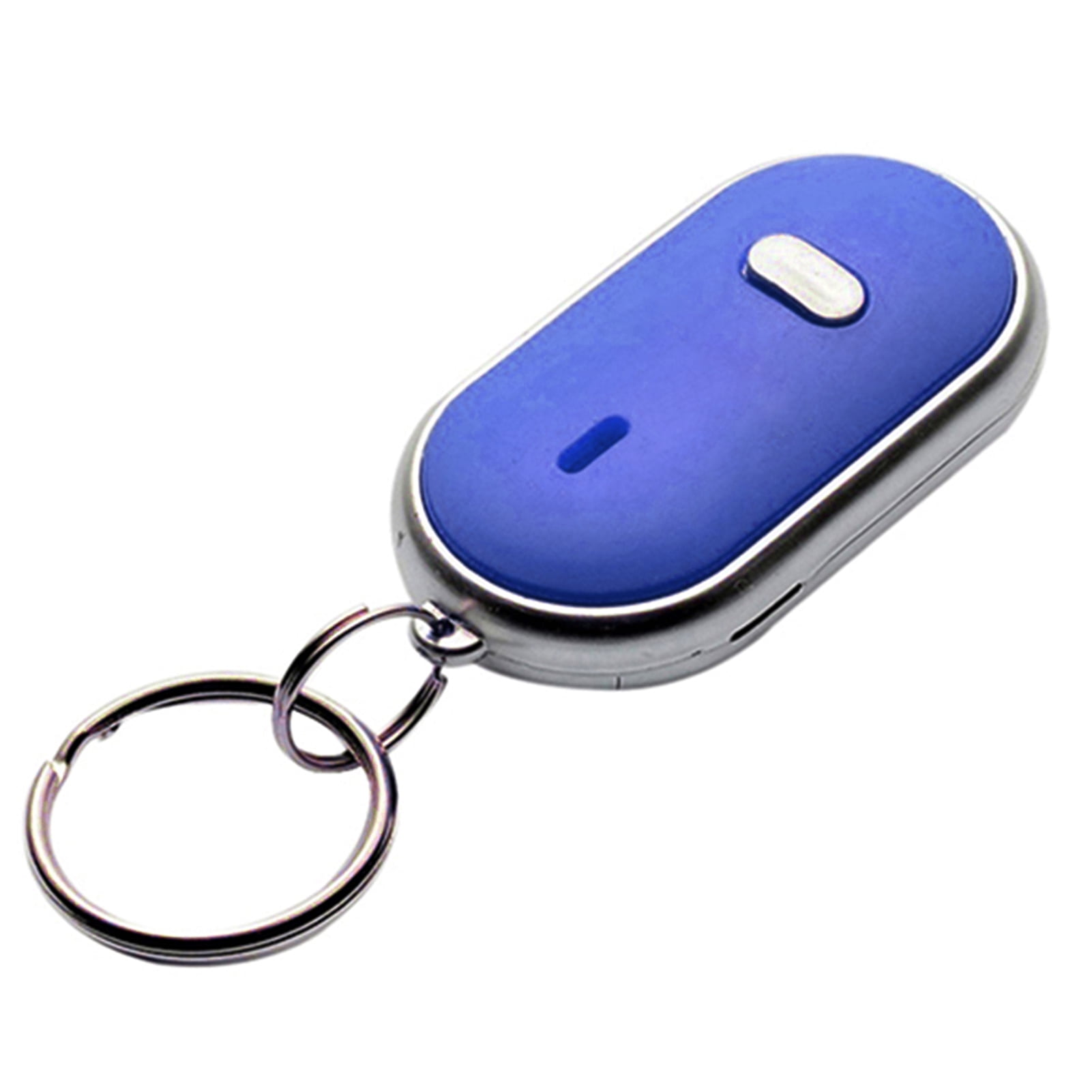 BIWEIBO LED Whistle Key Finder Flashing Beeping Keyring Locator Torch ...