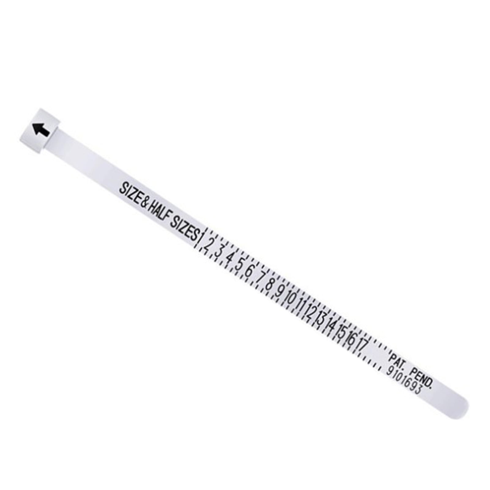 BIWEIBO Ring Sizer Gauge Portable Measuring Tool for Jewelry Reusable ...