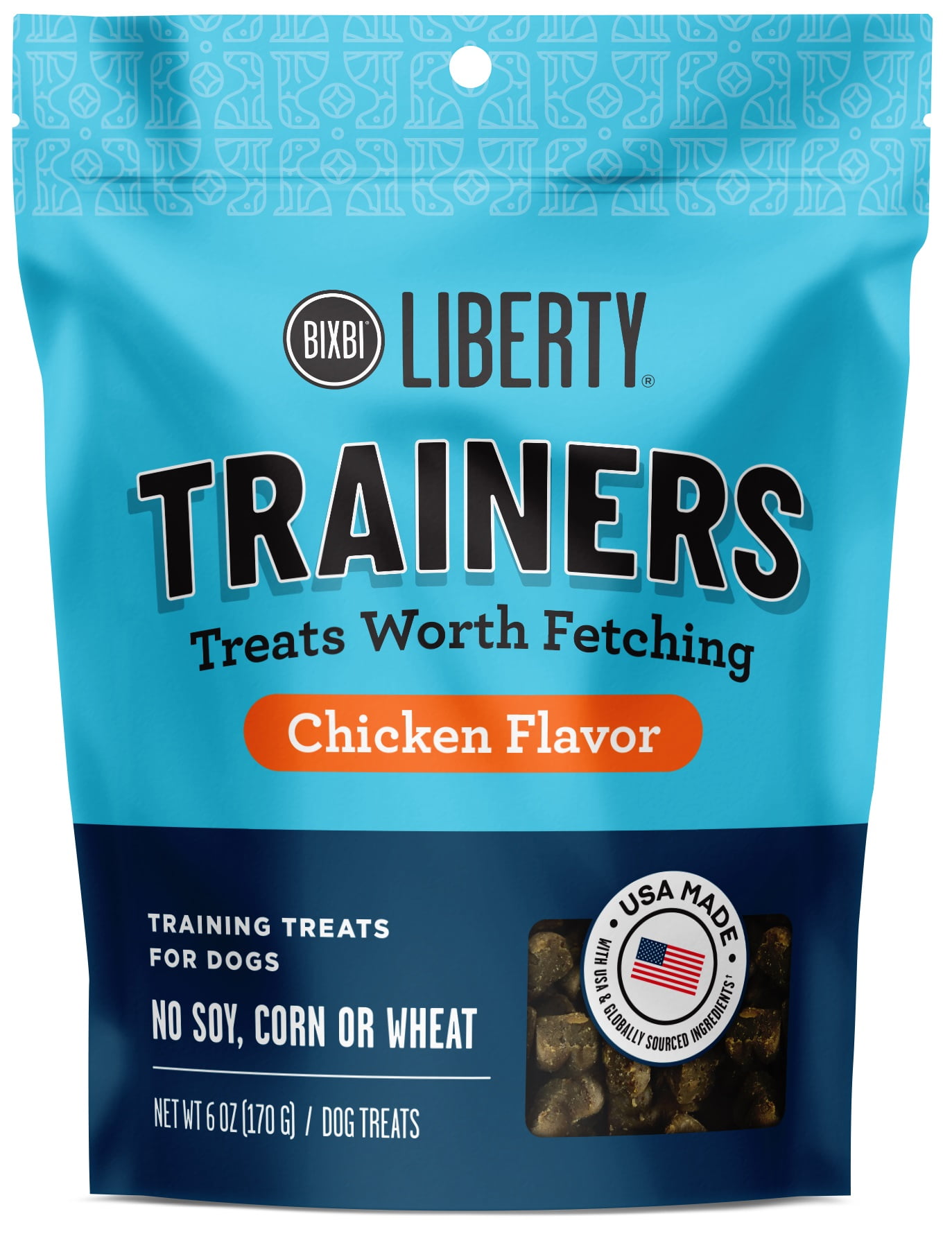Bixbi Liberty Pocket Trainers Chicken Dog Treats, 6 Oz - Walmart.com