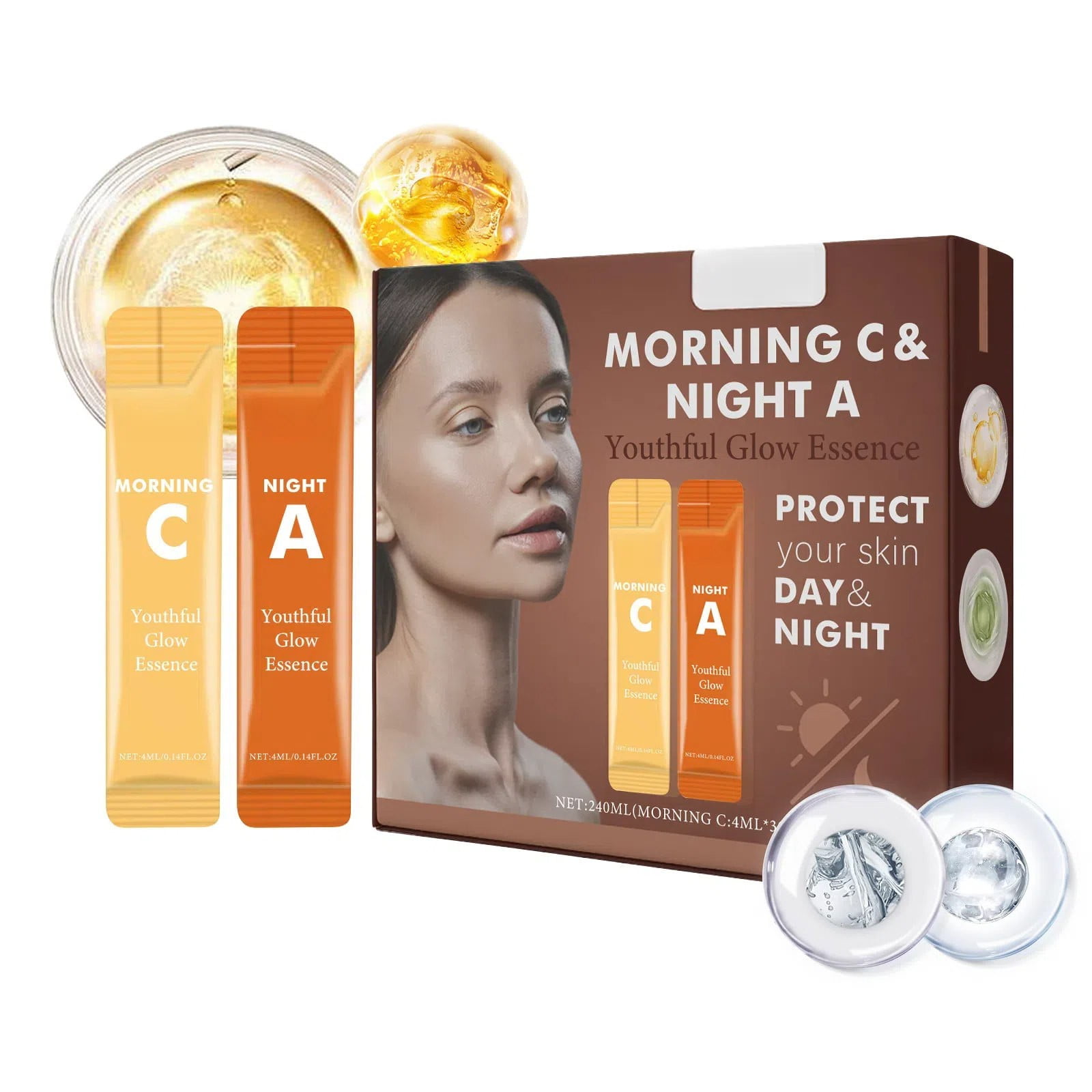BIYIN Early C Late A Double Beauty Fine Lines Skin Firming Moisturizing ...