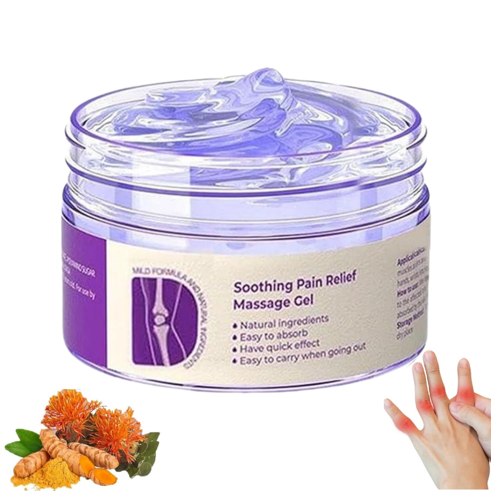 BIYIN Kreain Purple Gel Turmeric Kresin Joint Pain Gel Purple Gel ...
