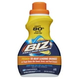 BIZ Enzyme-Based Laundry Stain and Odor Remover Booster, Sweat ...