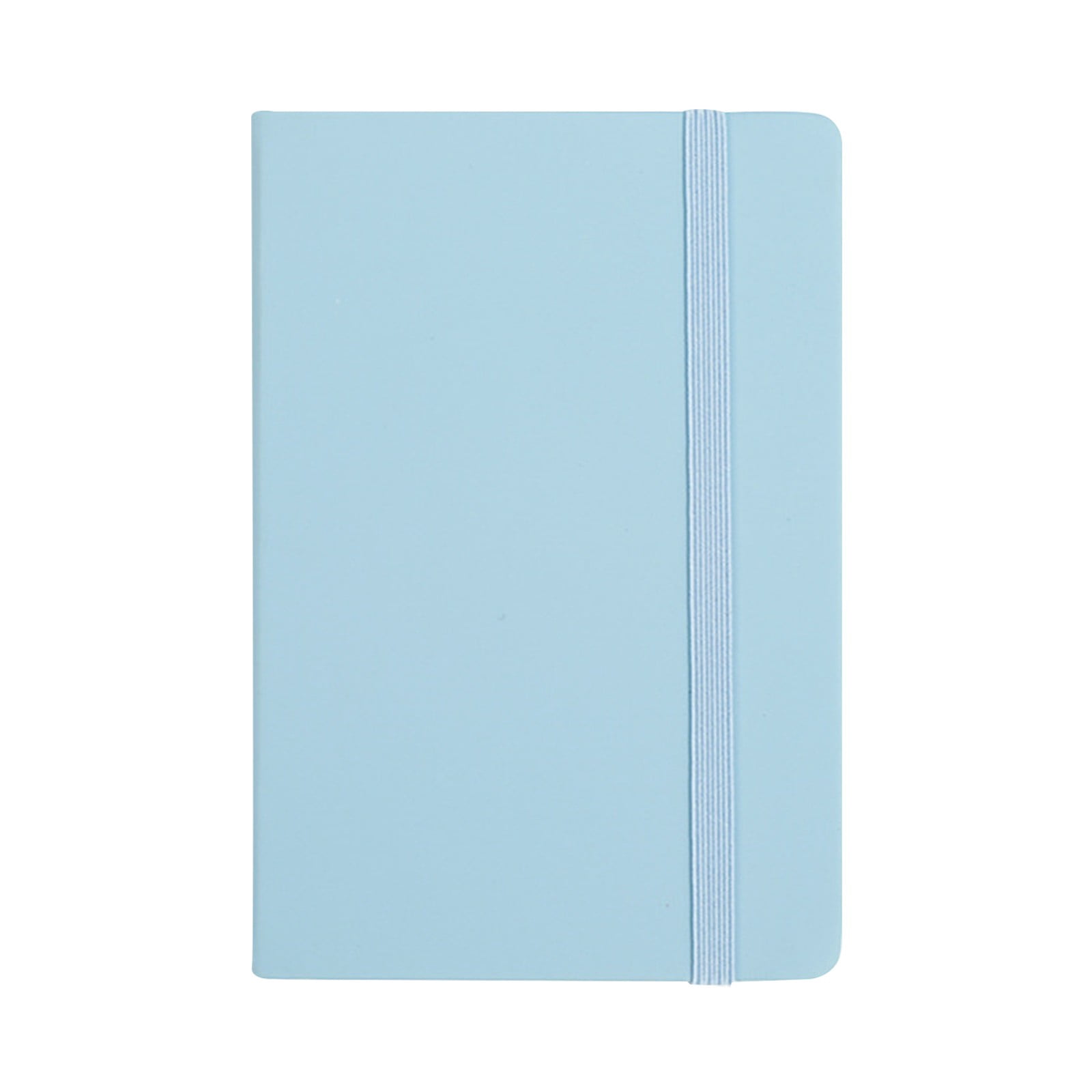 BIZHUA A6 Elastic Band Notebook Nordic Blue, Soft Cover Journal with ...