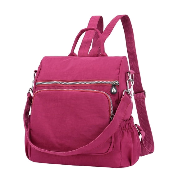 BIZHUA Backpack Grape Purple, Stylish Nylon School Backpack for Work ...