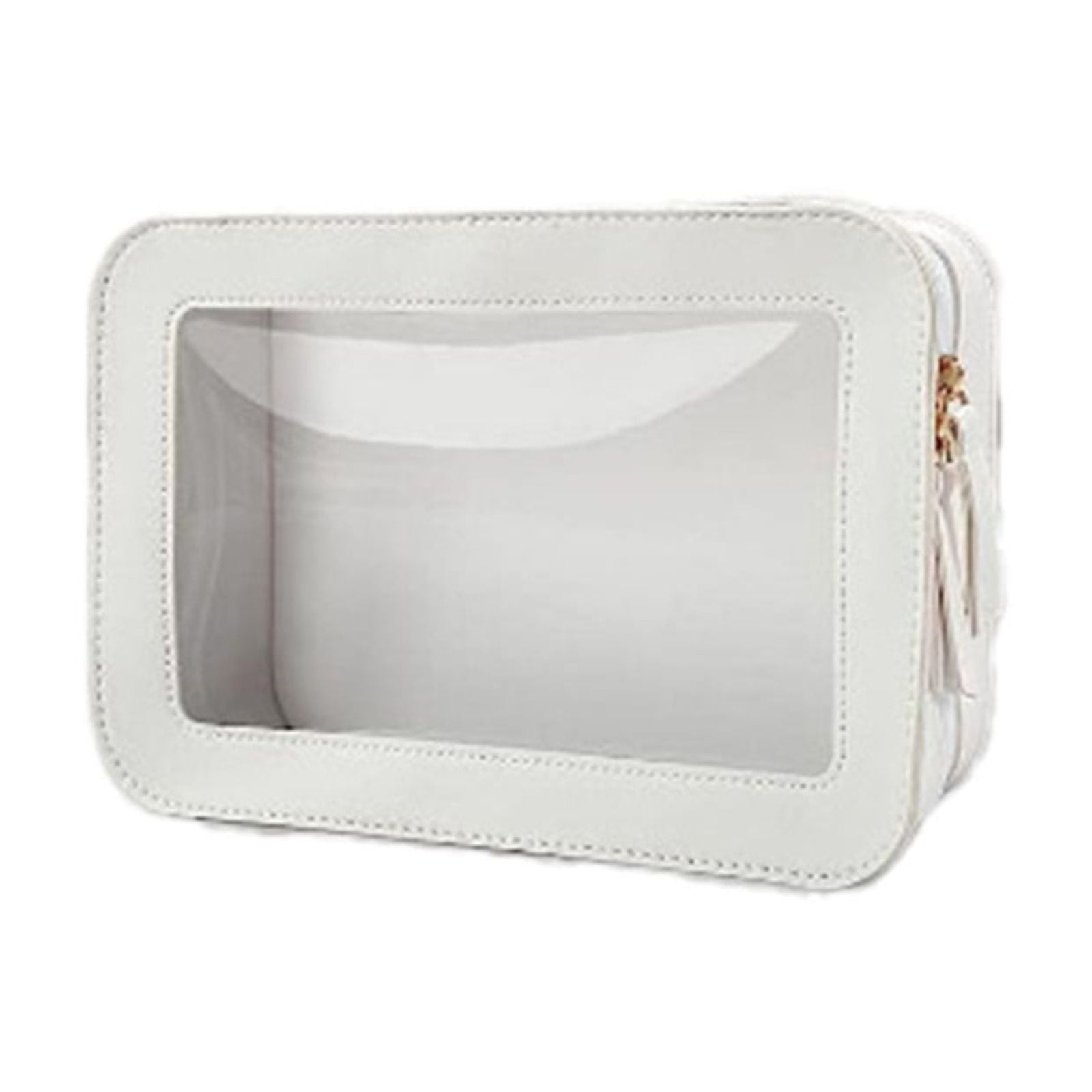BIZHUA Clear Makeup Bags Approved Toiletry Bag with Zipper Clear Makeup ...