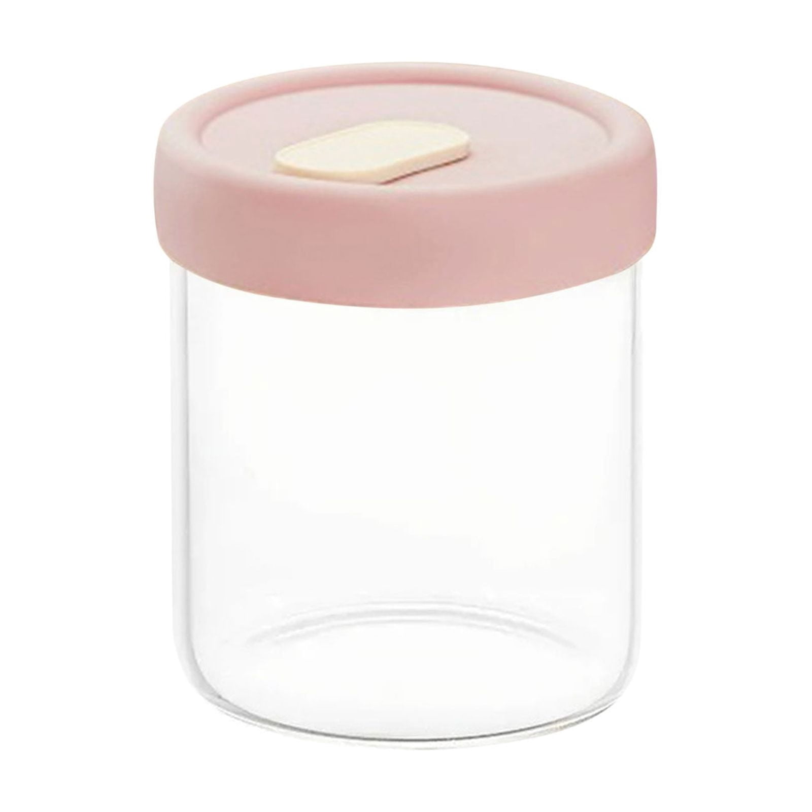 BIZHUA D Glass Sealed Storage Jar, Kitchen Food Grade Clear Canister ...