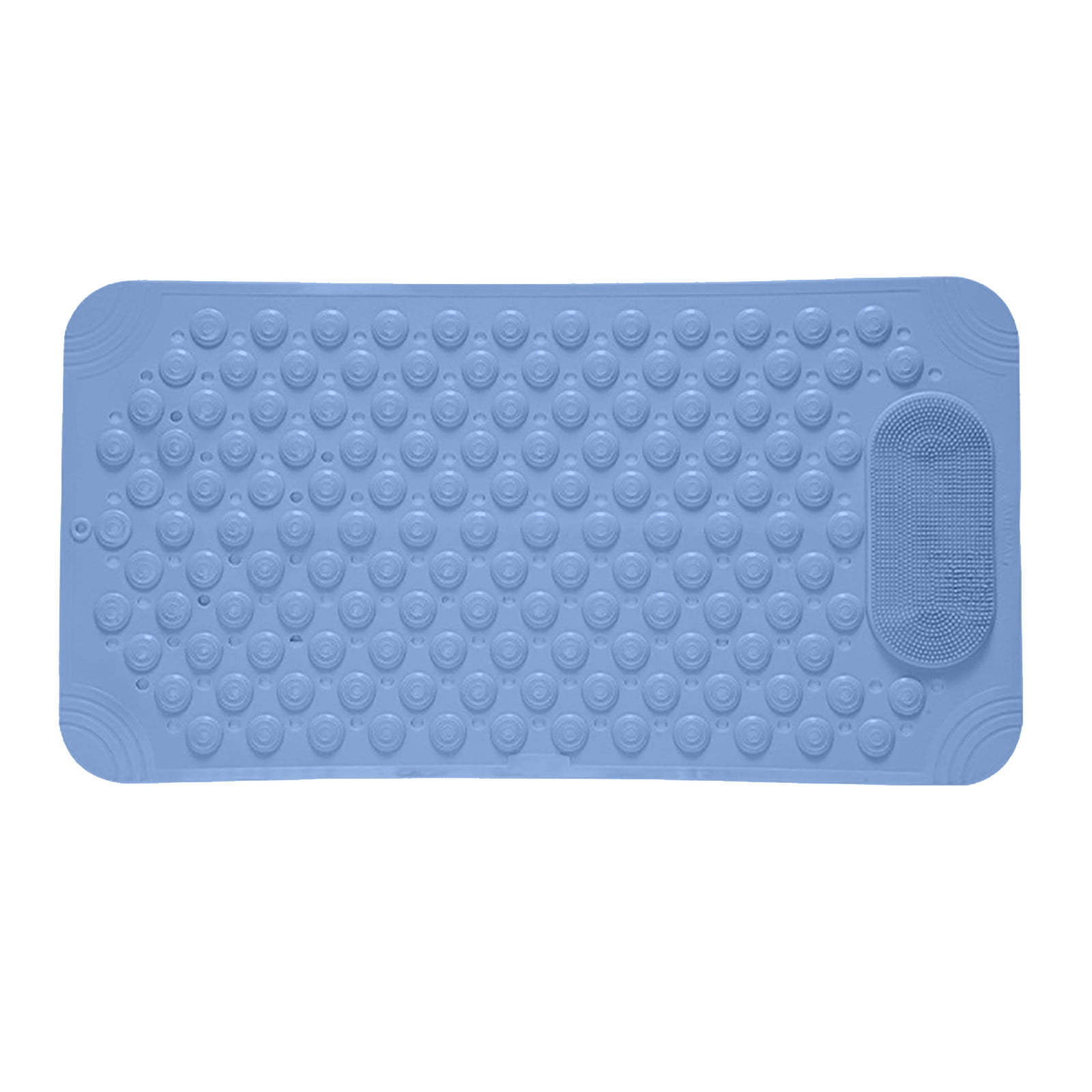 BIZHUA Foot Scrubber Shower Mat with Pumice Feet Scrub Stone Bathtub ...