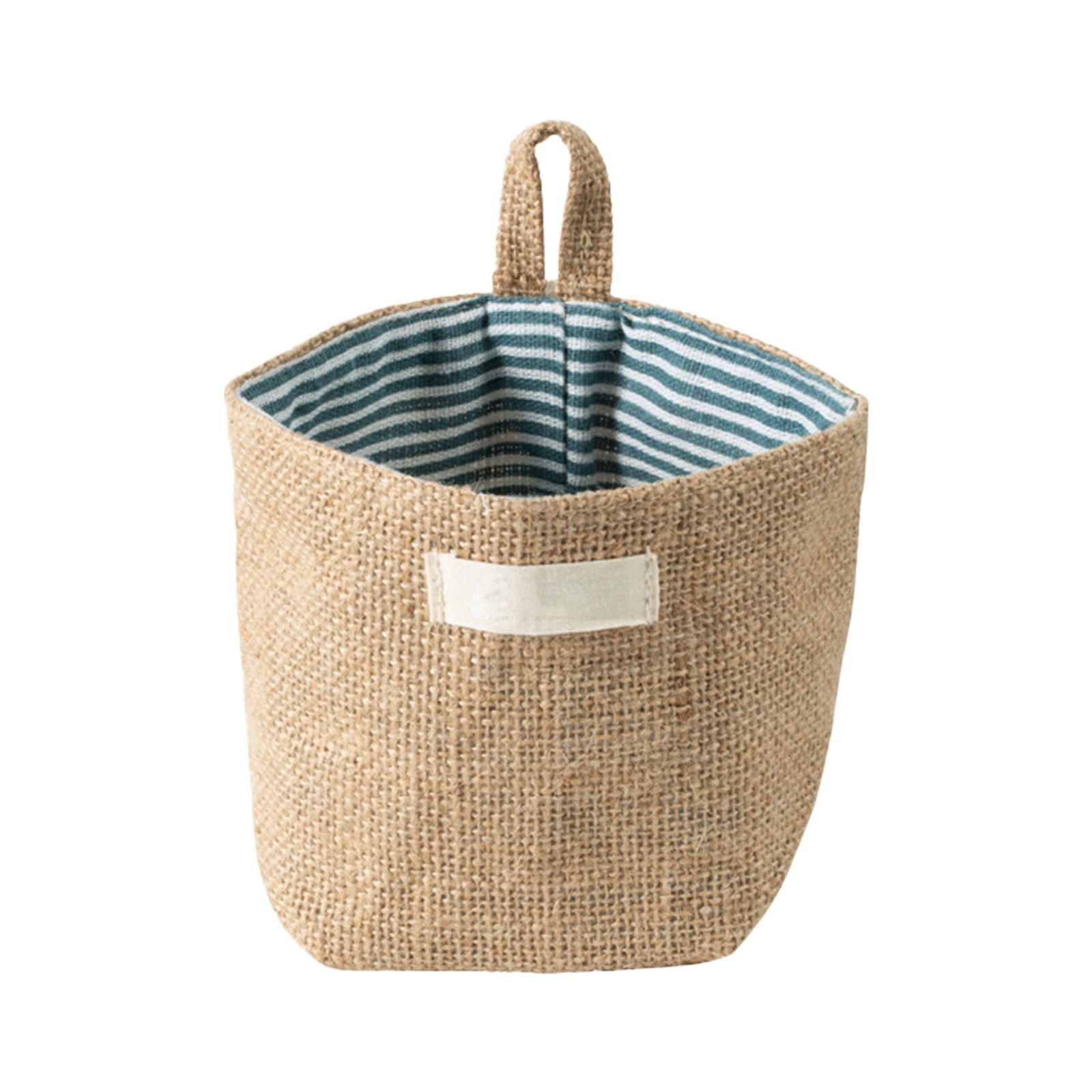 BIZHUA Hanging Storage Bag Decorative Wall Hanging Basket Organizer ...