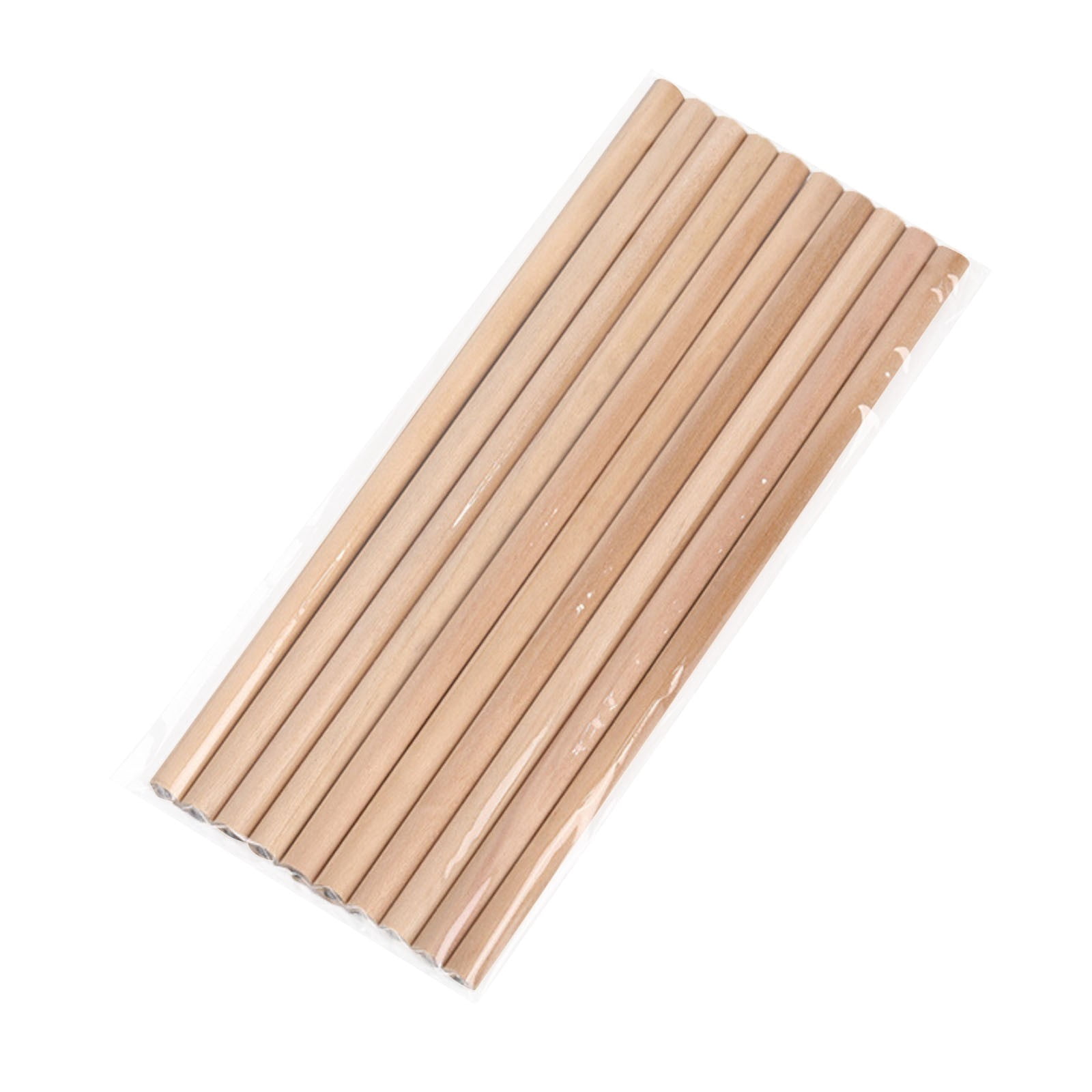 BIZHUA Natural Wood Pencil B, Bulk Raw Wood Pencil for Sketching ...