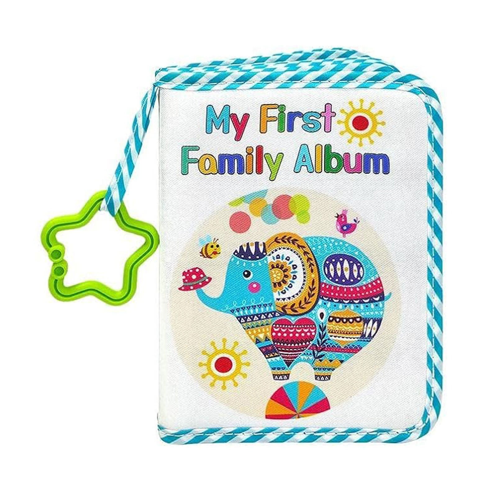 BIZHUA Photo Album for Baby Animal Pattern Family Photo Album with Star ...